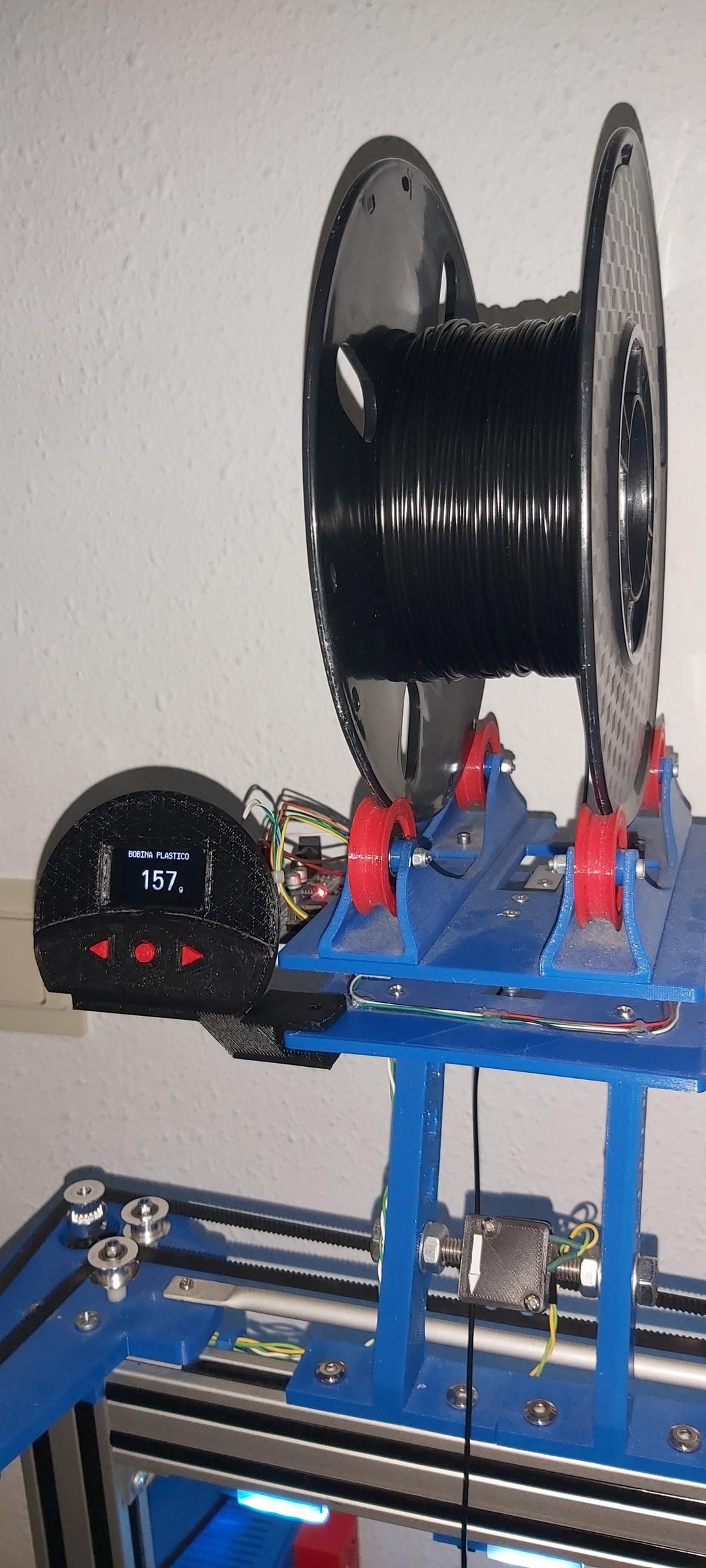 Digital Spool Holder (with Scale) : 5 Steps (with Pictures) - Instructables