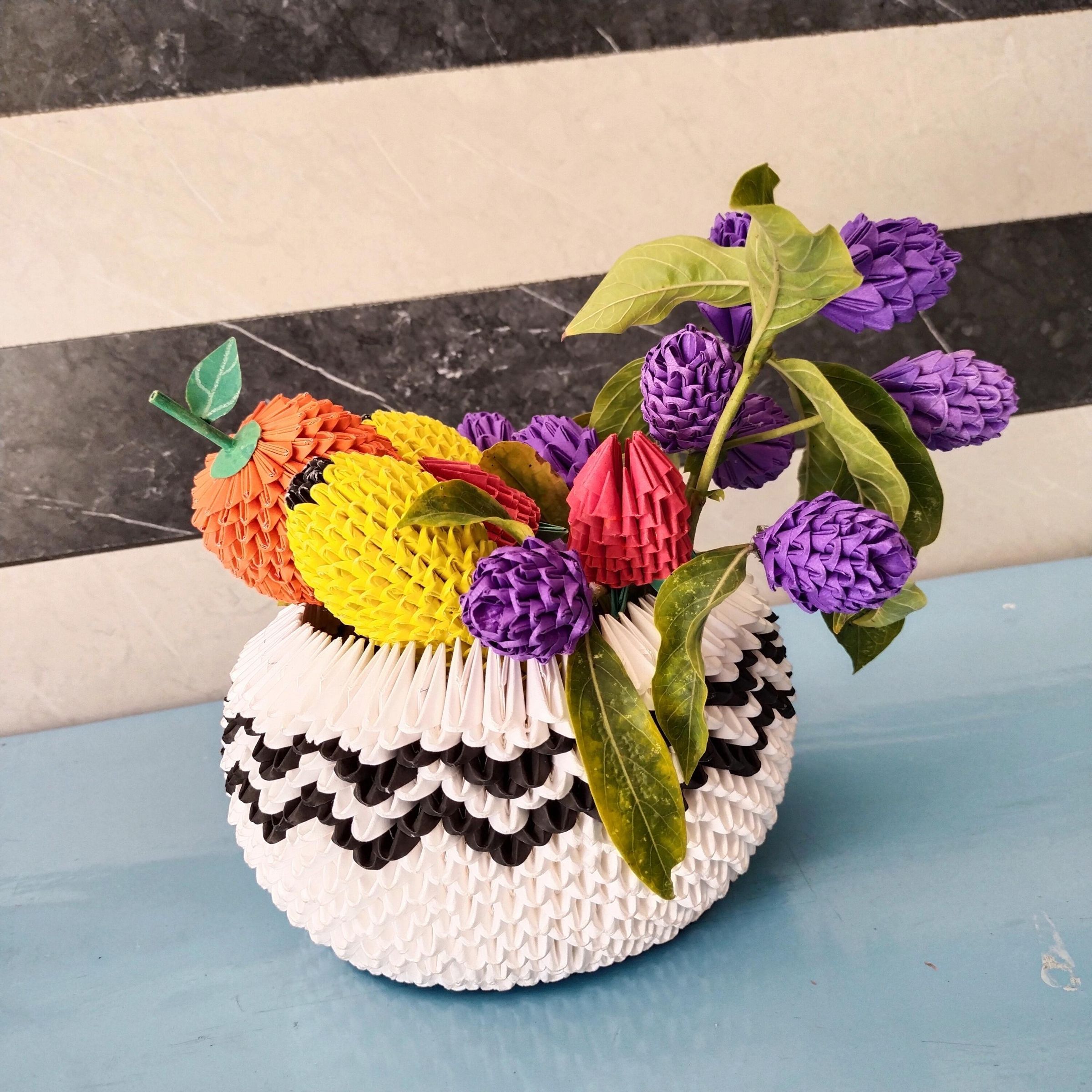 MODULER ORIGAMI FRUITS BOWL : 17 Steps (with Pictures) - Instructables