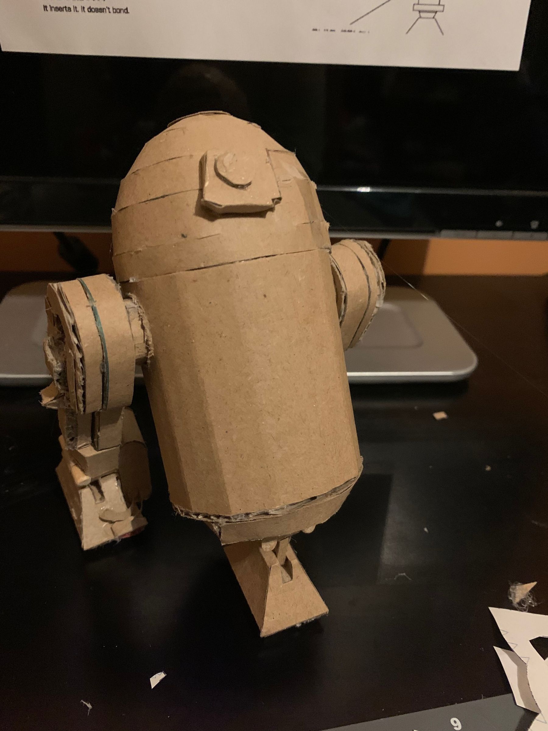 Cardboard R2-D2 Model : 5 Steps (with Pictures) - Instructables