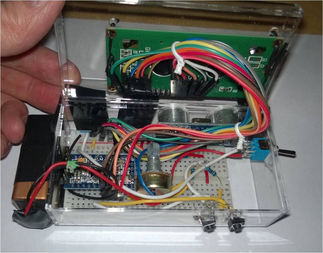 Digital Ultrasonic Tape Measure : 5 Steps (with Pictures) - Instructables