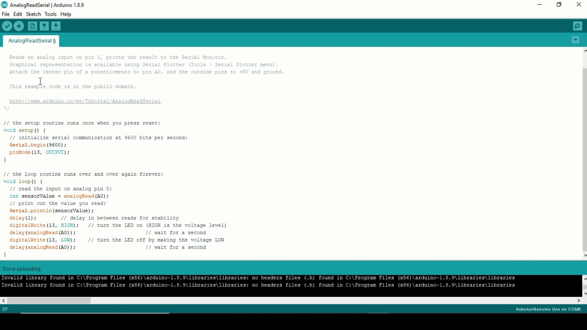 How to Use a Potentiometer With Arduino : 3 Steps - Instructables