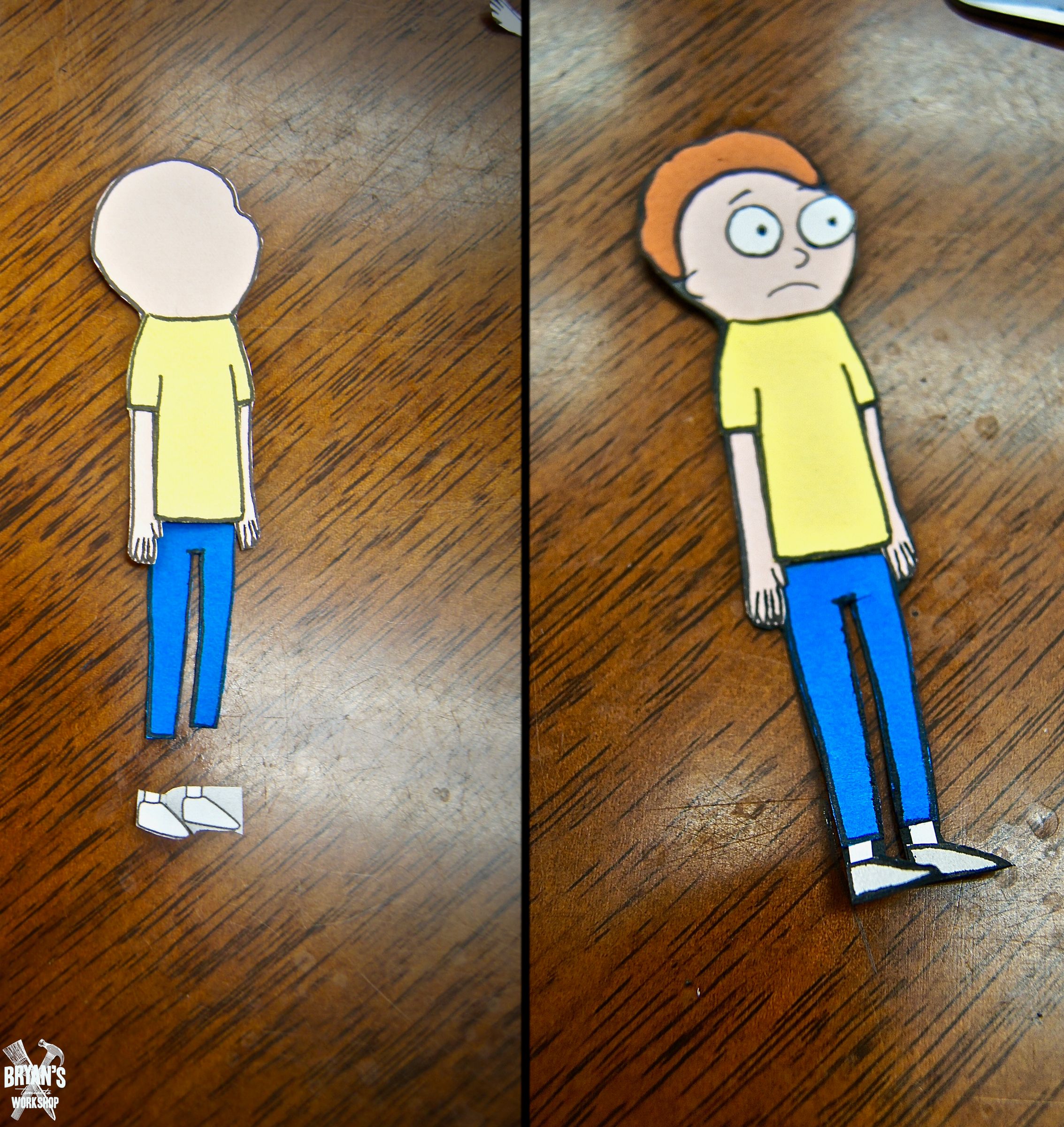 How to Easily Make Your Favorite Characters Using Paper! : 11 Steps ...