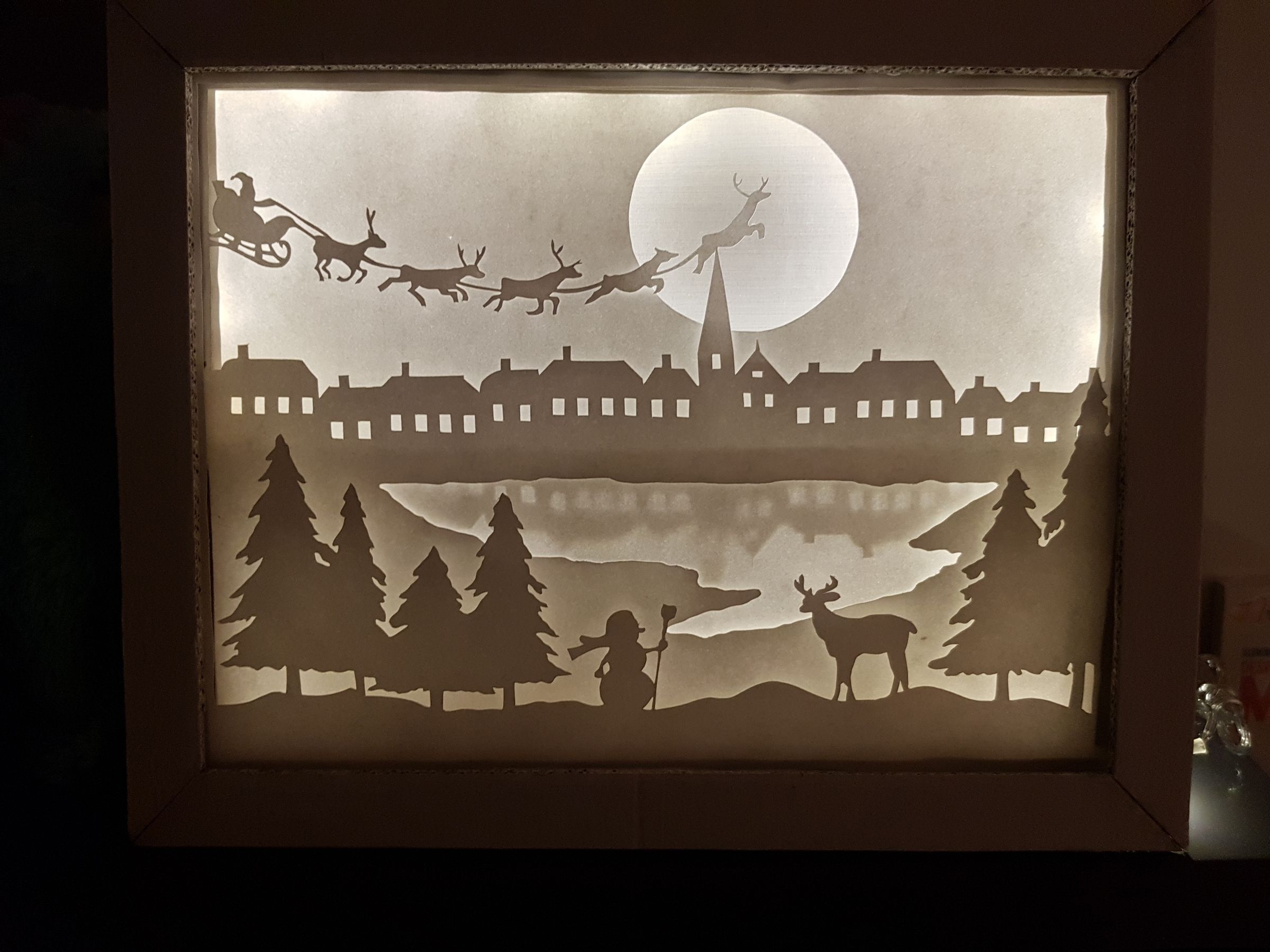 DIY Paper Cut Shadow Box : 9 Steps (with Pictures) - Instructables