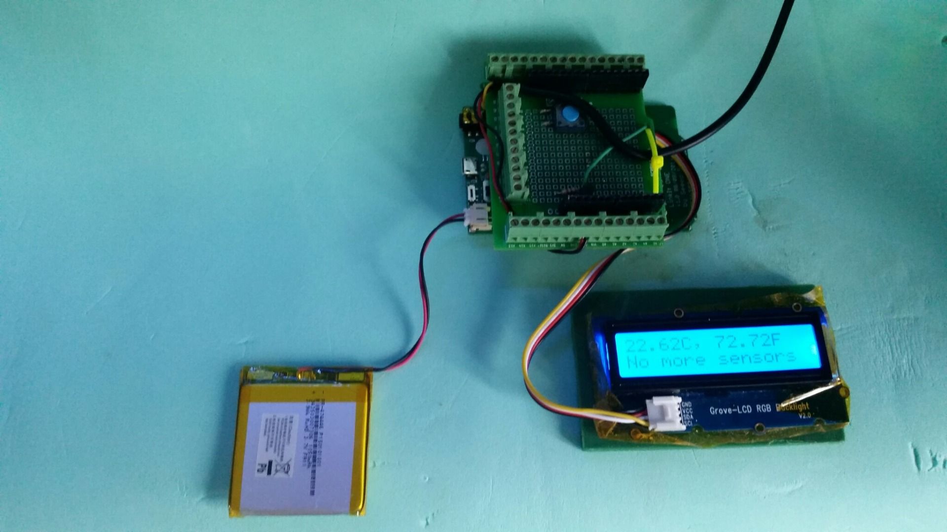 LinkIt One Tutorials - #8 DS18B20 One Wire Water Temperature Monitor : 4 Steps (with Pictures ...