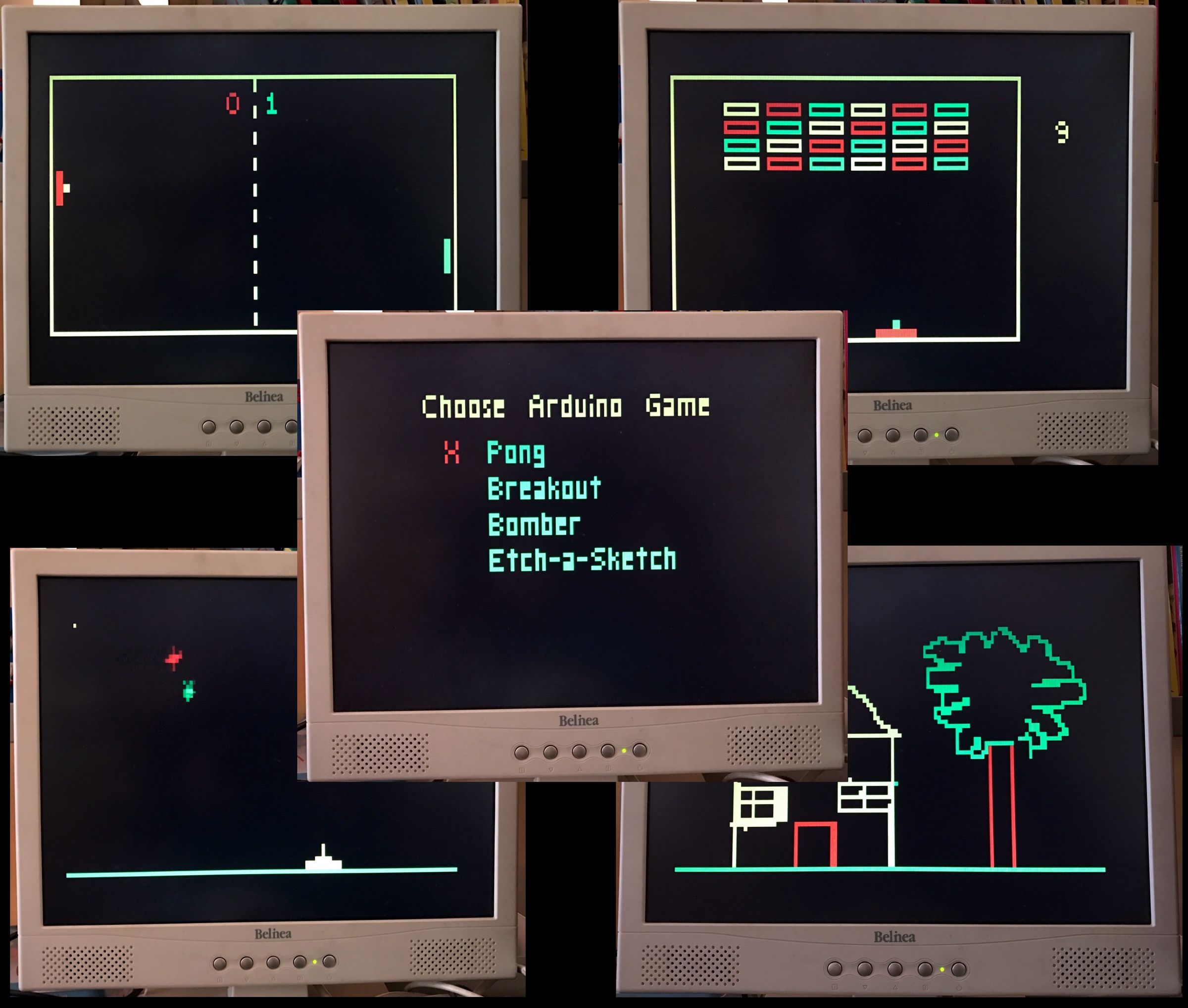 Arduino VGA Games 4-in-1 - Instructables