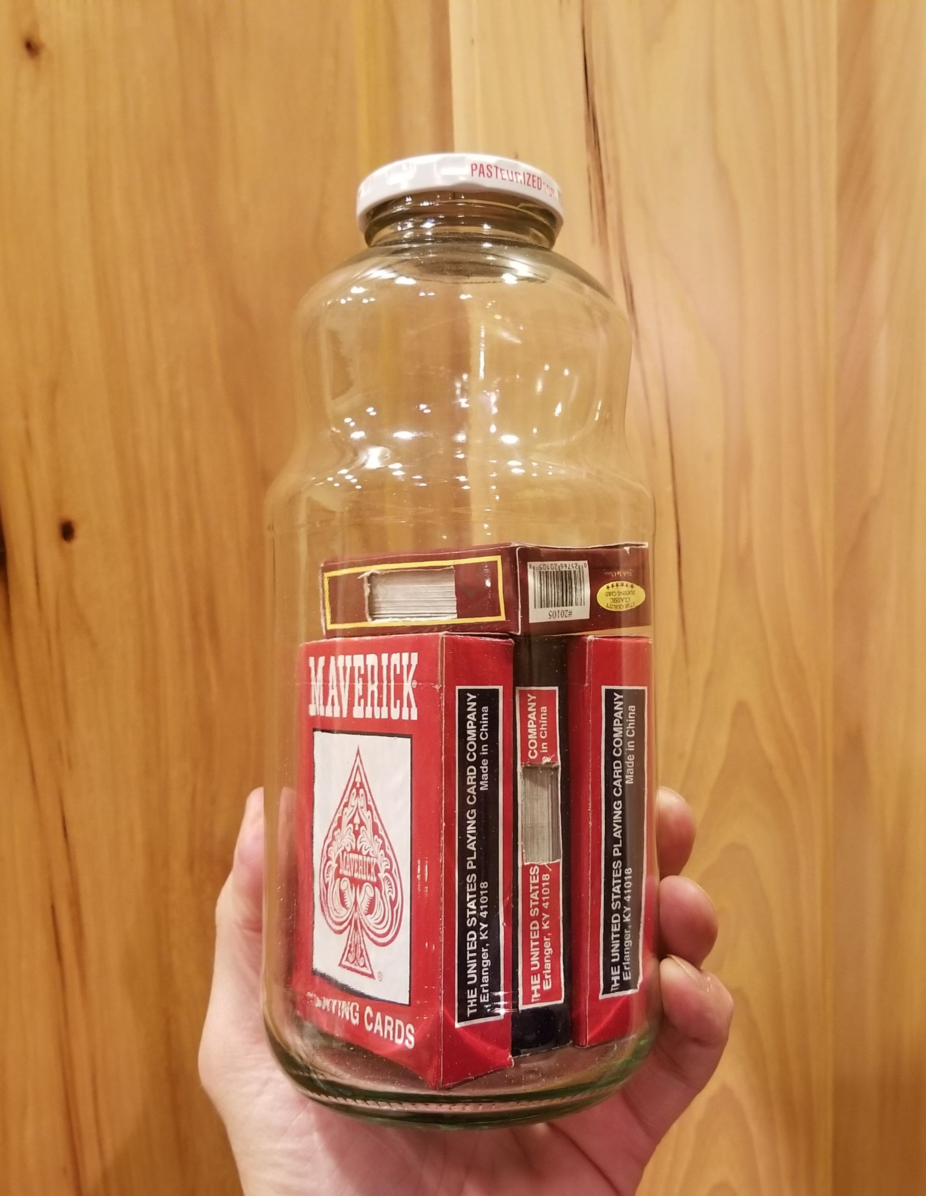Deck of Cards in a Bottle (It's a Puzzle!) : 12 Steps (with Pictures ...