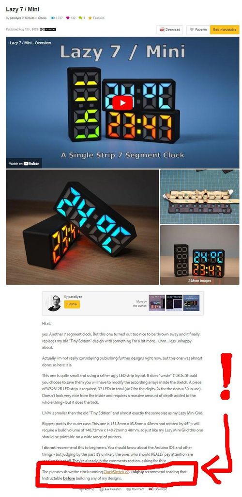 Lazy 7 / Mini : 4 Steps (with Pictures) - Instructables