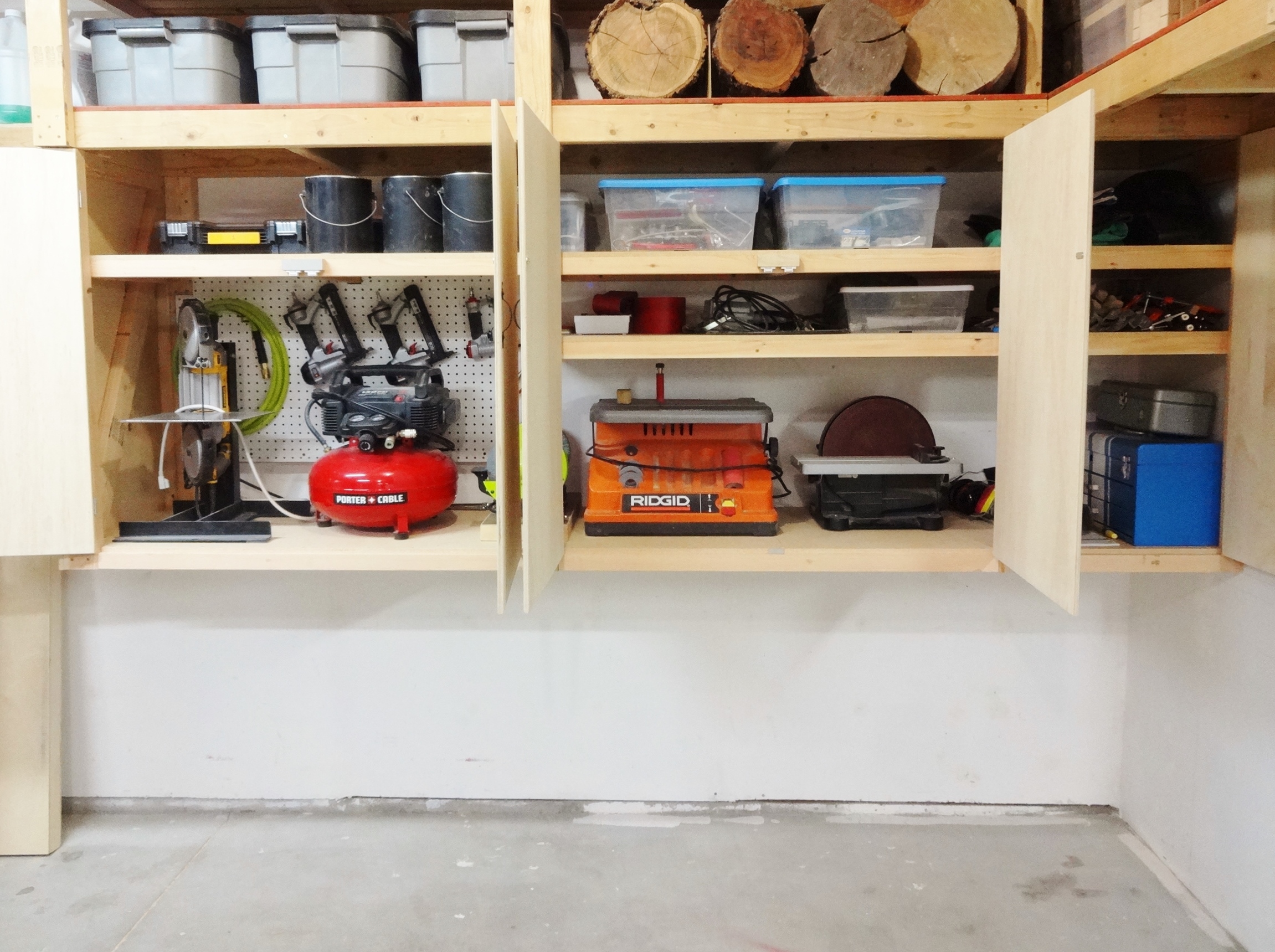 How to Build Large Workshop Cabinets : 9 Steps (with Pictures ...