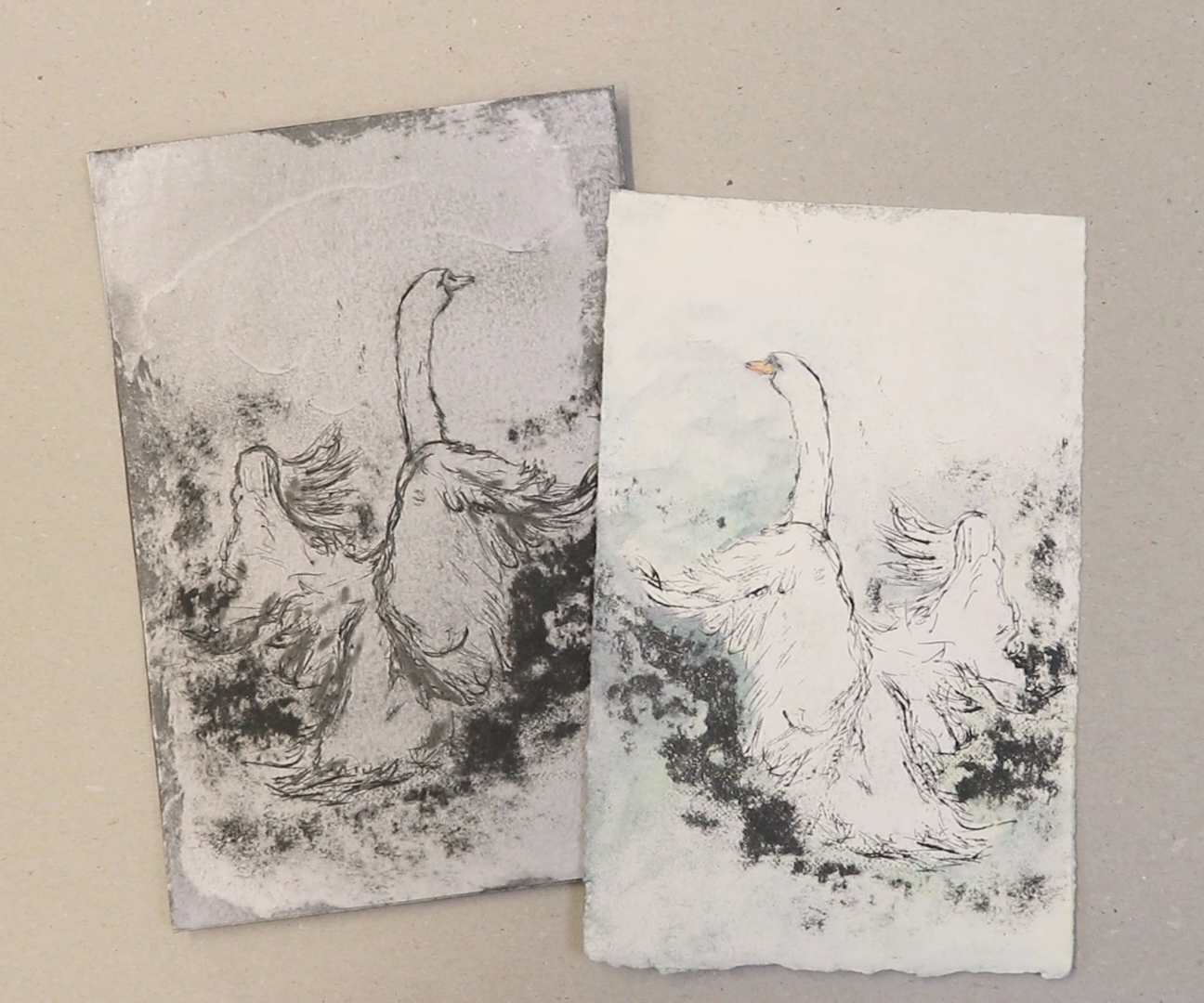 Make a Drypoint Print Using Recycled Cardboard : 8 Steps (with Pictures ...