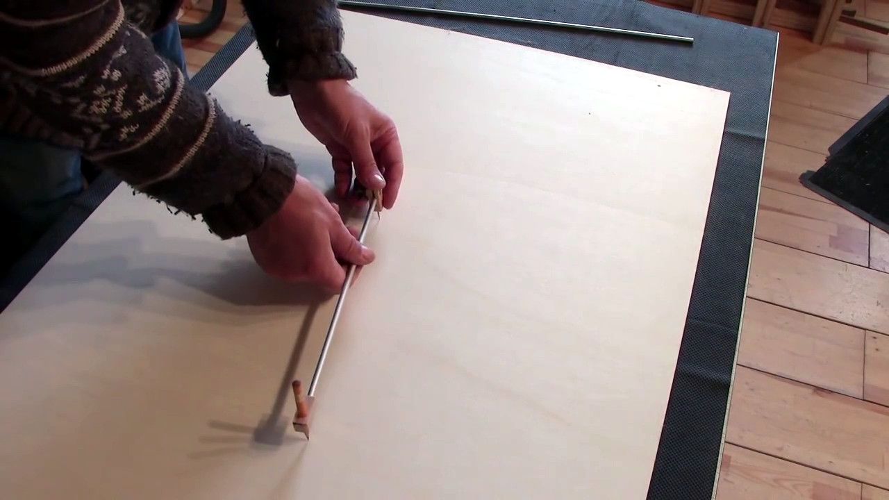 Beam Compass : 5 Steps (with Pictures) - Instructables