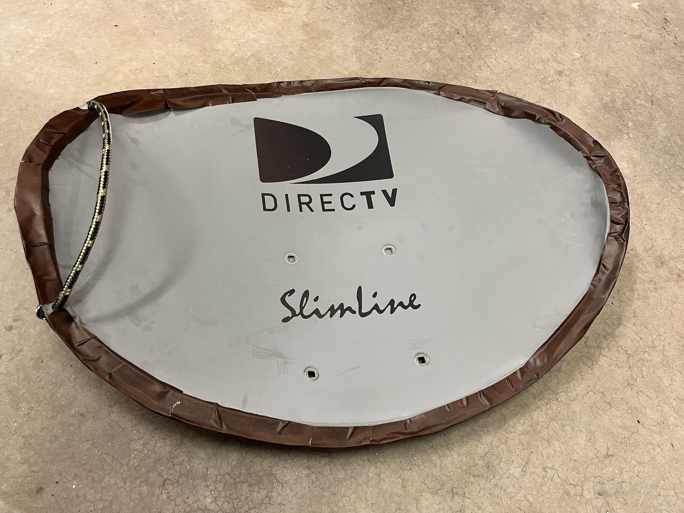 Snow Sled Made From a TV Satellite Dish : 7 Steps (with Pictures ...