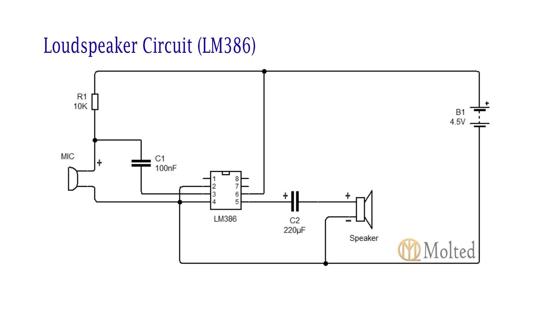 Three Loudspeaker Circuits || Step-by-Step Tutorial : 3 Steps ...