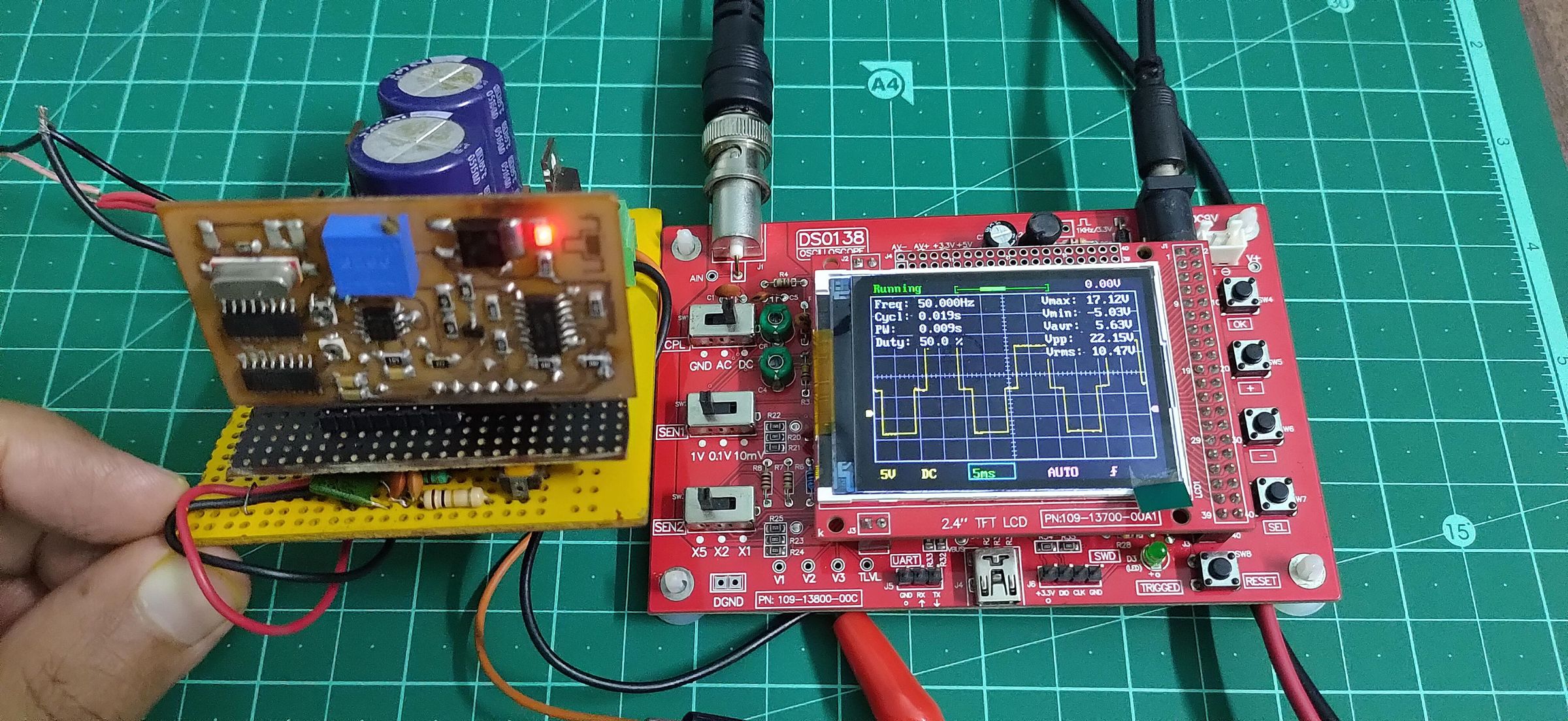 200W Modified Square Wave Inverter With Crystal Control : 10 Steps ...