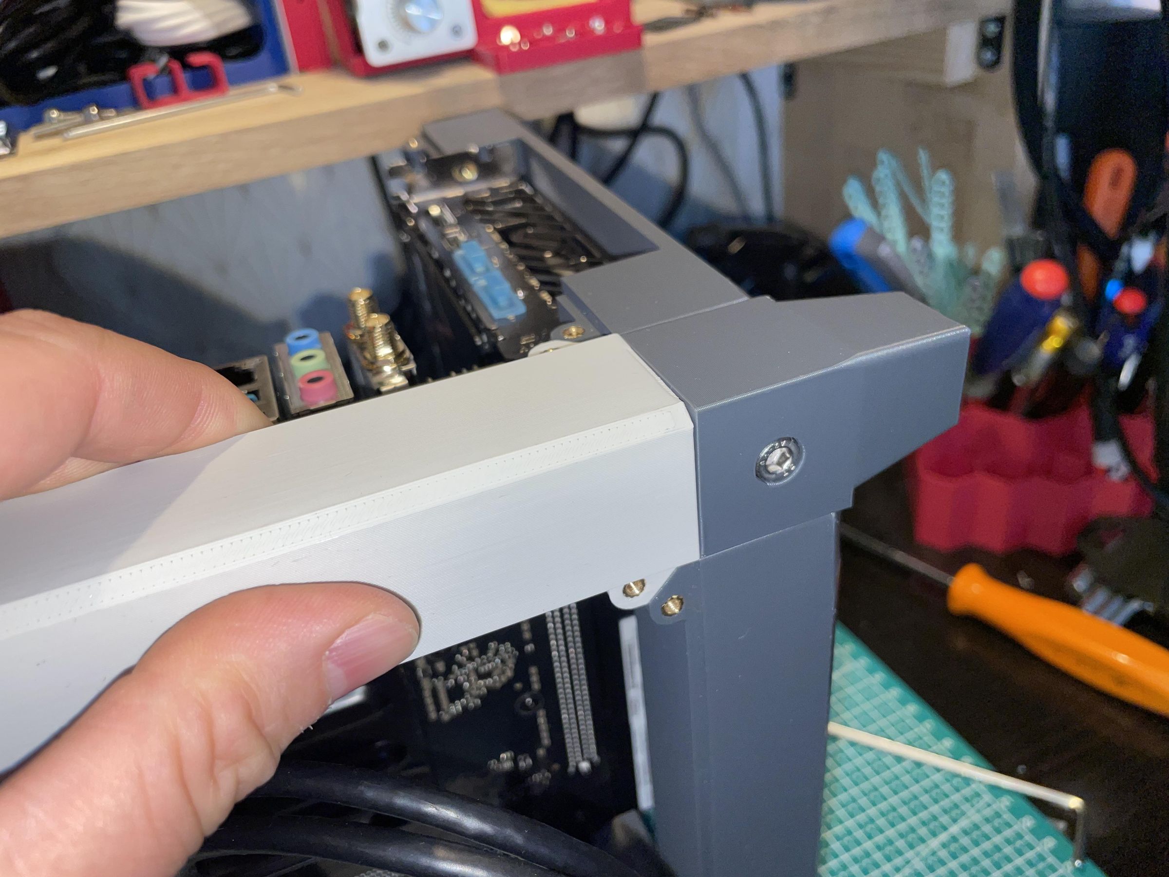 Kubic - a Printable ITX PC Case With a Handle : 18 Steps (with Pictures ...