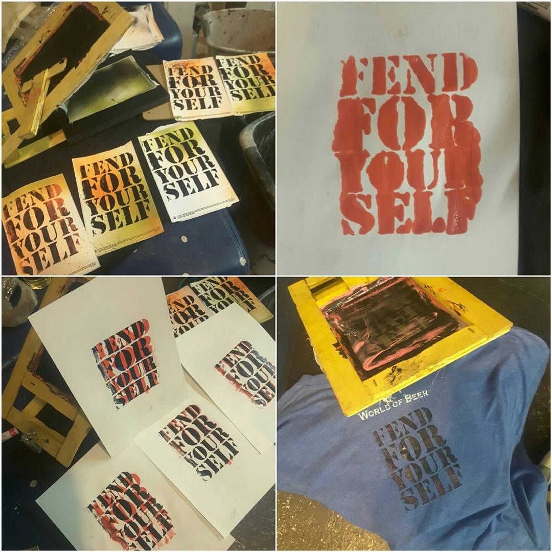 BUDGET SCREENPRINT DIY : 10 Steps (with Pictures) - Instructables