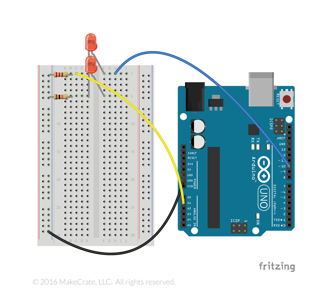 Visualizing Resistance With Arduino 11 Steps Instructables