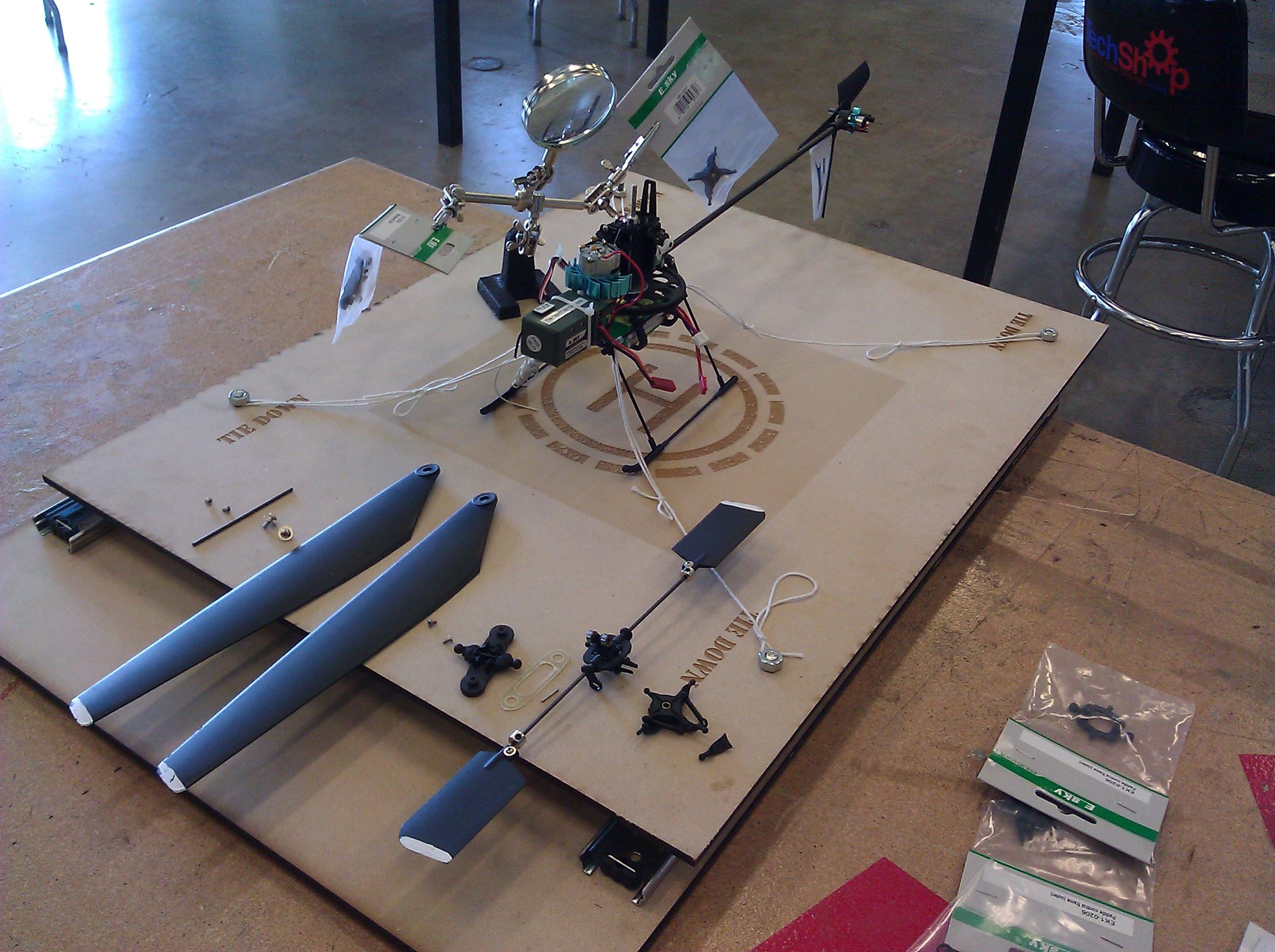How to Create a Test Stand for a Radio Controlled VTOL Capable Vehicle ...