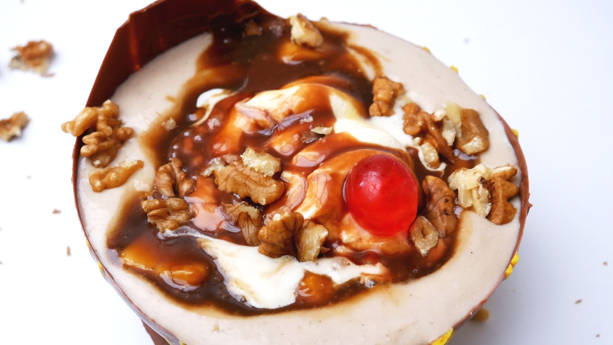 BANOFFEE BANANA SPLIT PUDDING IN CHOCOLATE BALLOON BOWLS : 5 Steps ...