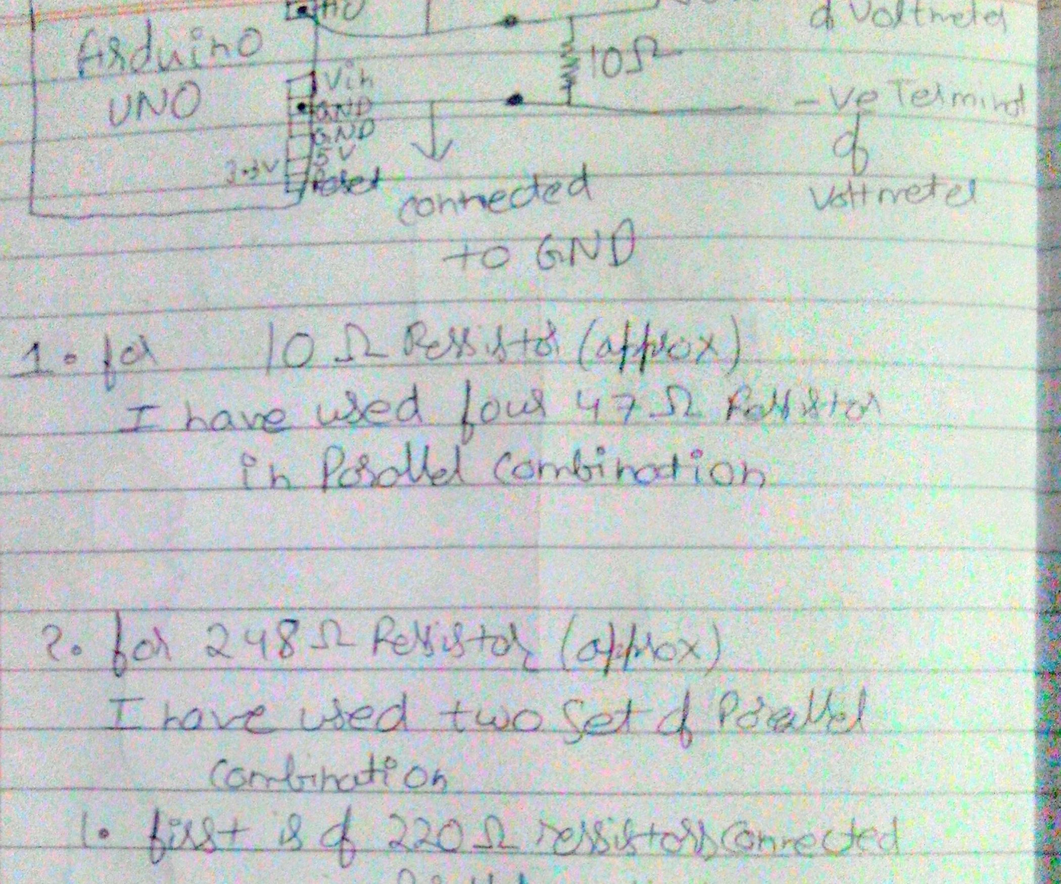 Voltmeter Using Arduino and Some Resistor Circuits - Instructables