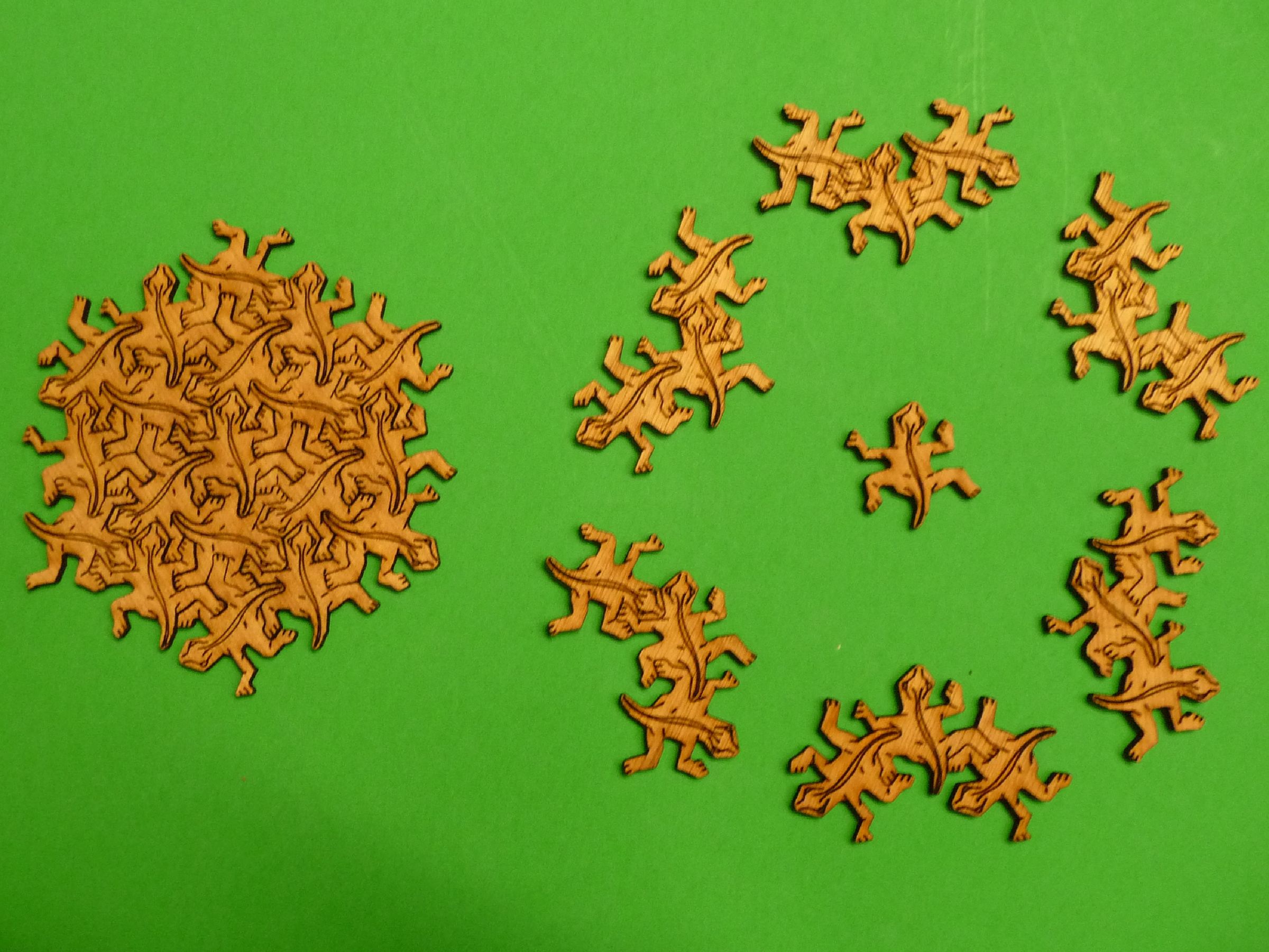 Tessellation Gecko Puzzle : 3 Steps (with Pictures) - Instructables