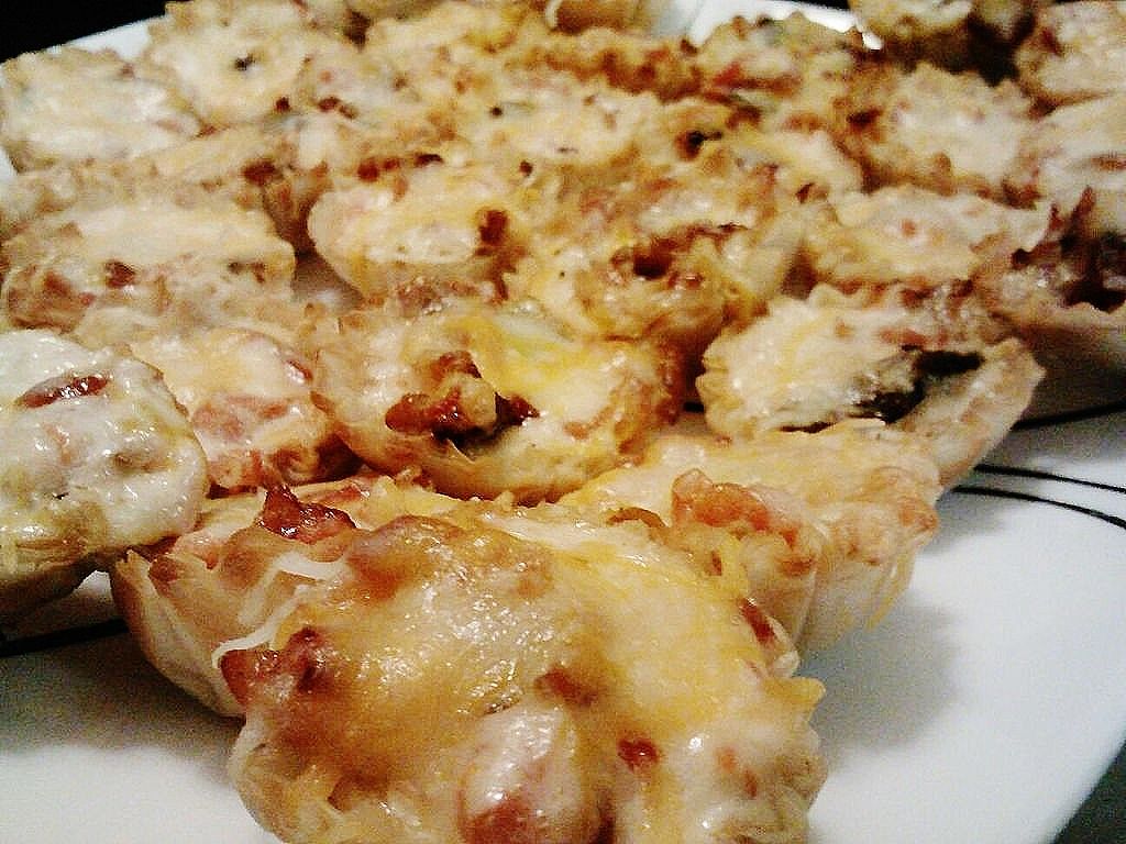 Baked Mexican Bacon Rotel Cups (Appetizer & Finger Food) - Instructables