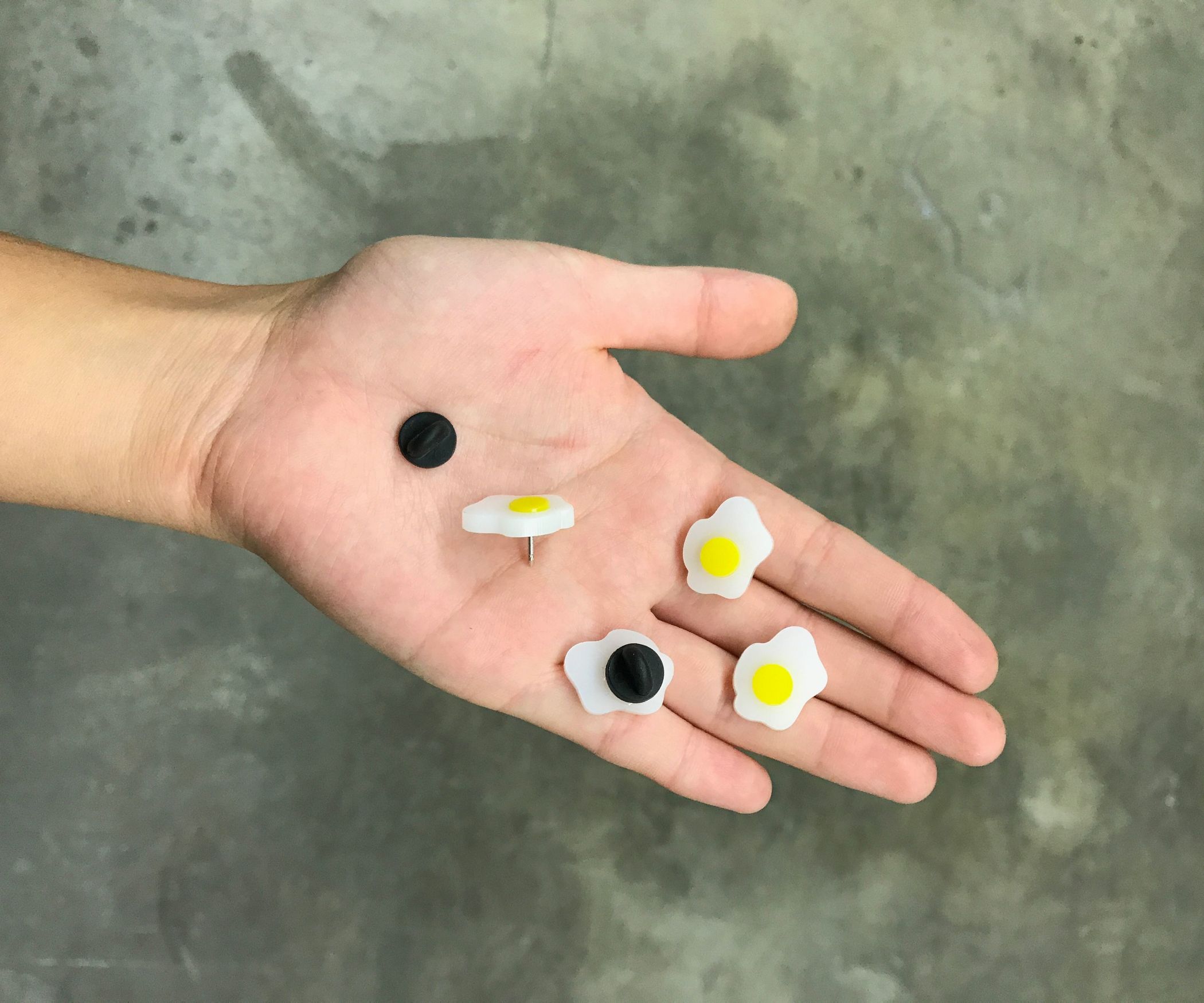 Fried Egg Acrylic Pins : 5 Steps (with Pictures) - Instructables