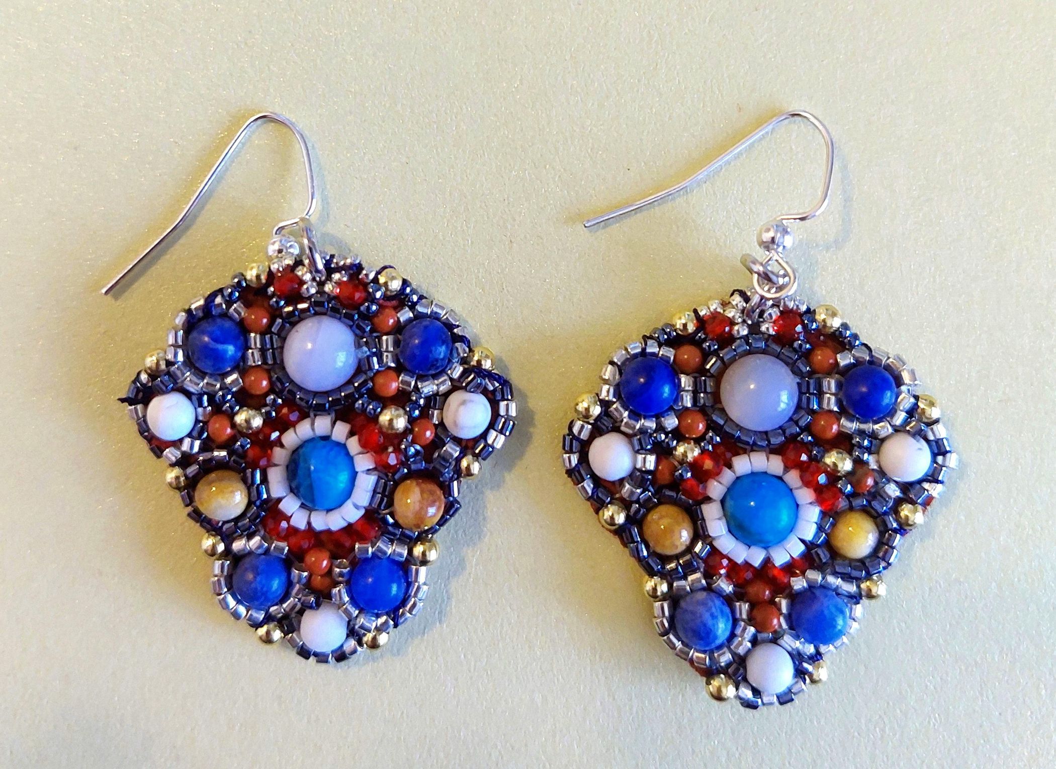 Leather Backed Bohemian Earrings : 18 Steps (with Pictures) - Instructables