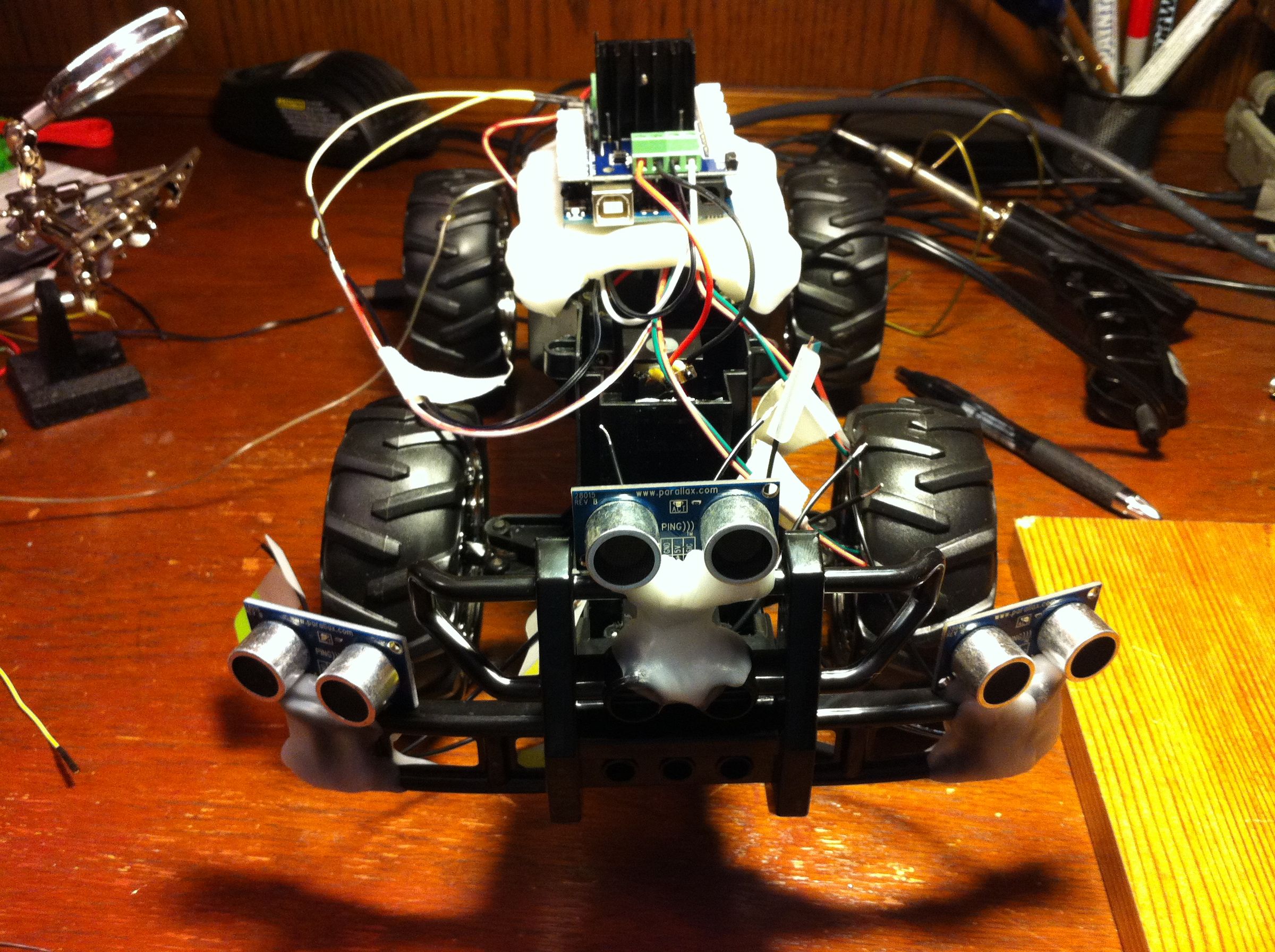 RC Truck to Arduino Robot W/ Multiple Sensors : 10 Steps - Instructables