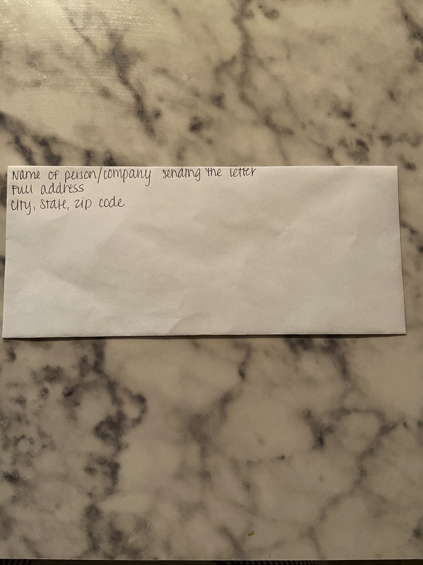 How to Address an Envelope : 4 Steps - Instructables