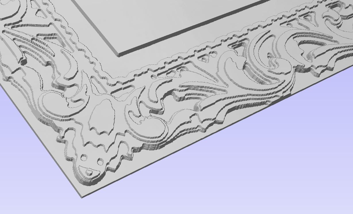 Mirror Frame Carved With CNC : 6 Steps (with Pictures) - Instructables