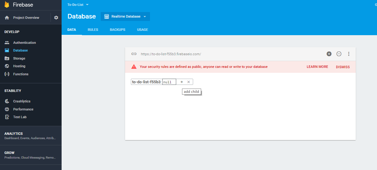Real Time To-Do List Using Google Firebase : 12 Steps - Instructables