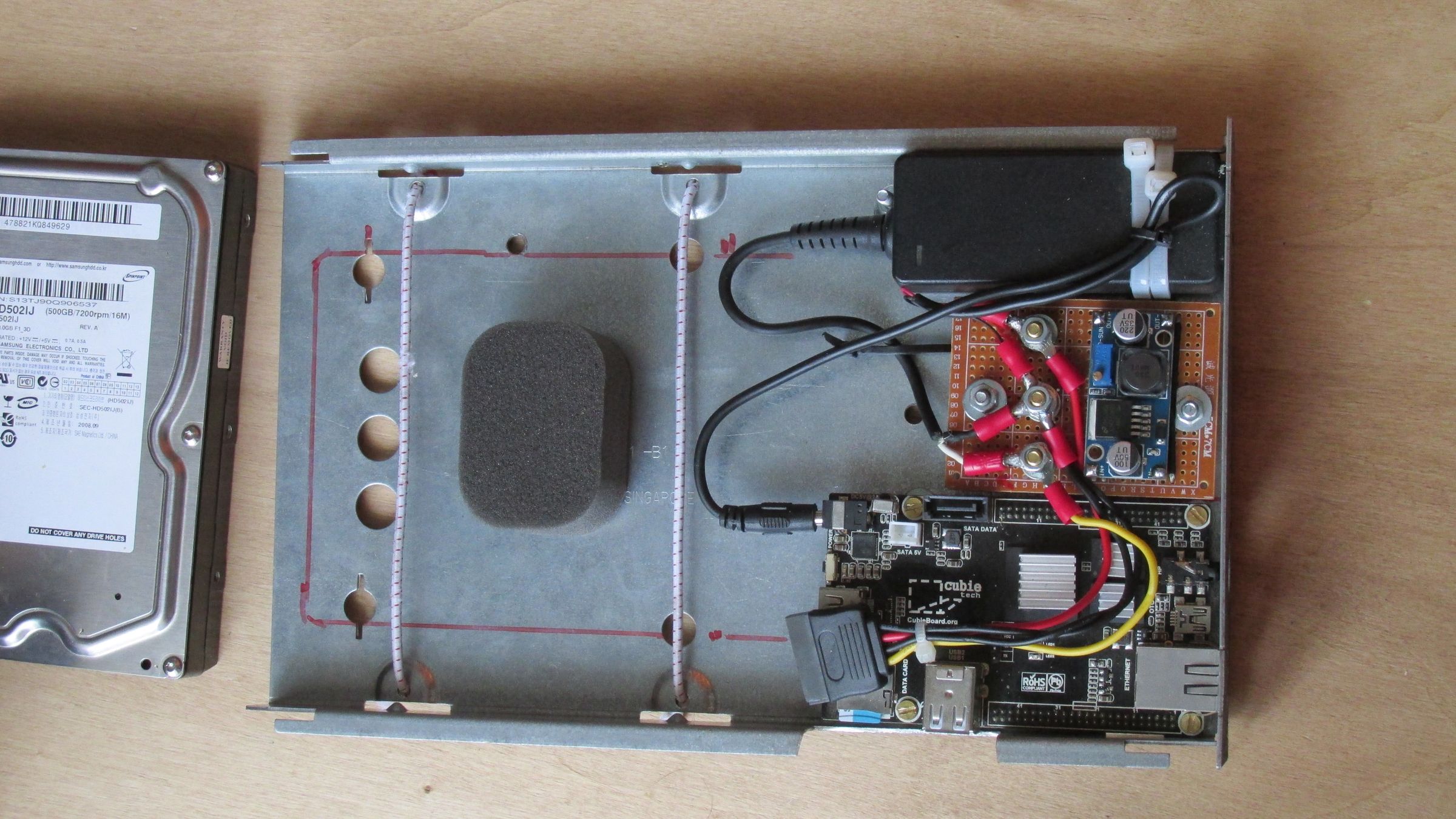 Cubieboard/Raspberry Pi Case From Old External Drive : 5 Steps (with ...