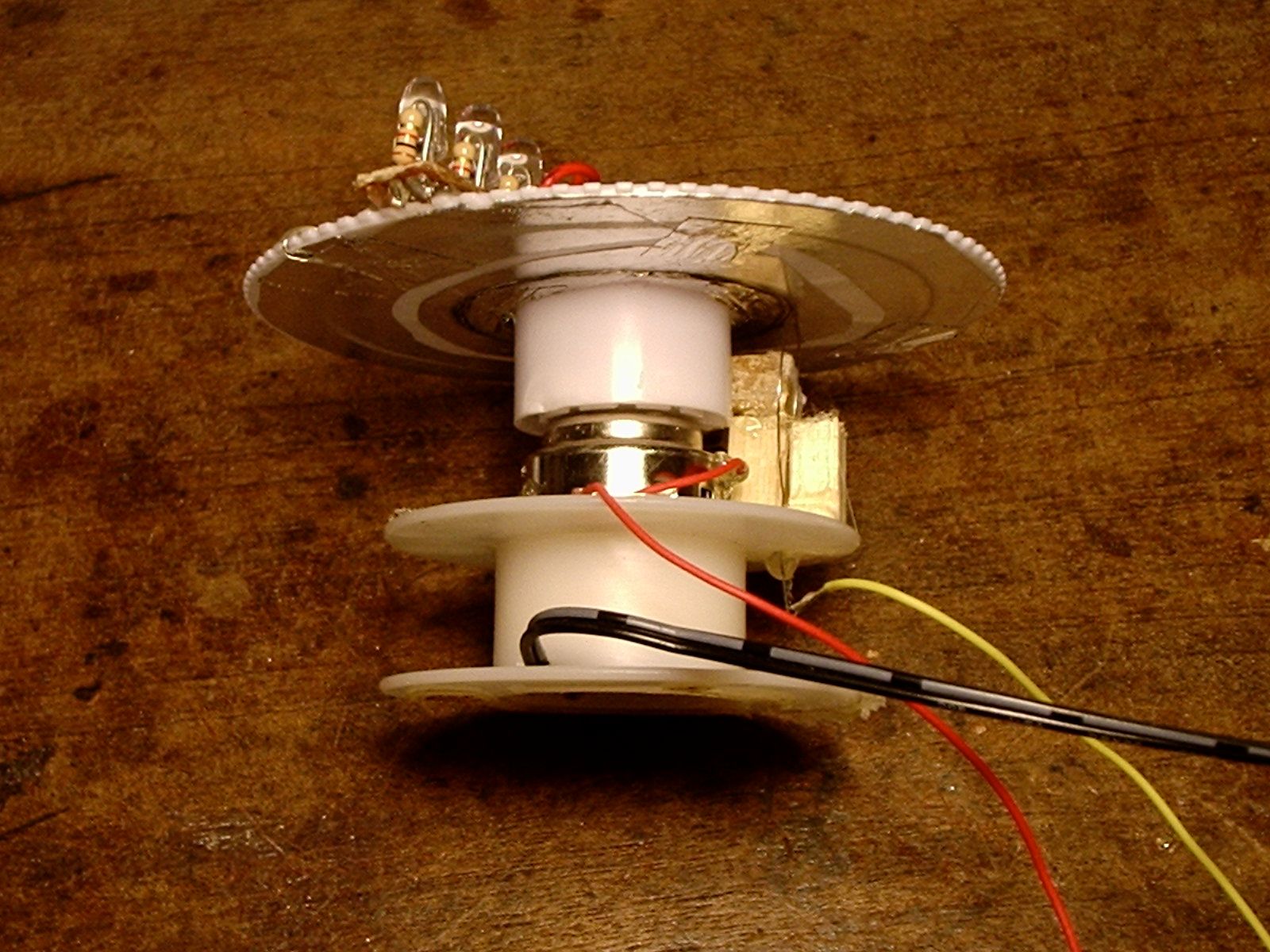How to Build This Amazing Spinning Rainbow Light Wheel!!! : 10 Steps ...