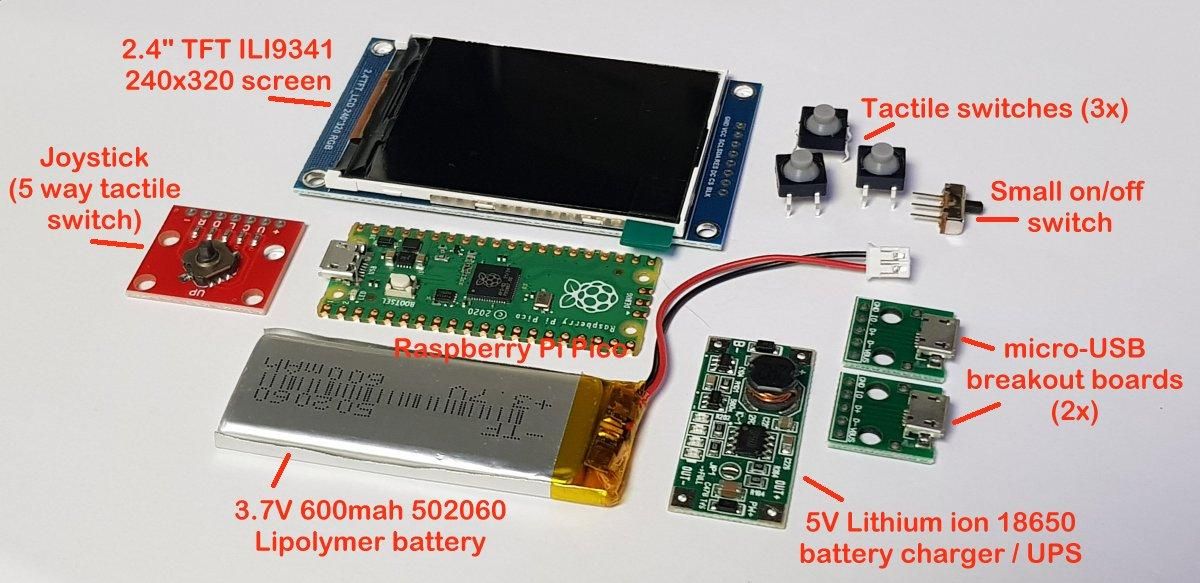 Pico Arcade Mini : 5 Steps (with Pictures) - Instructables