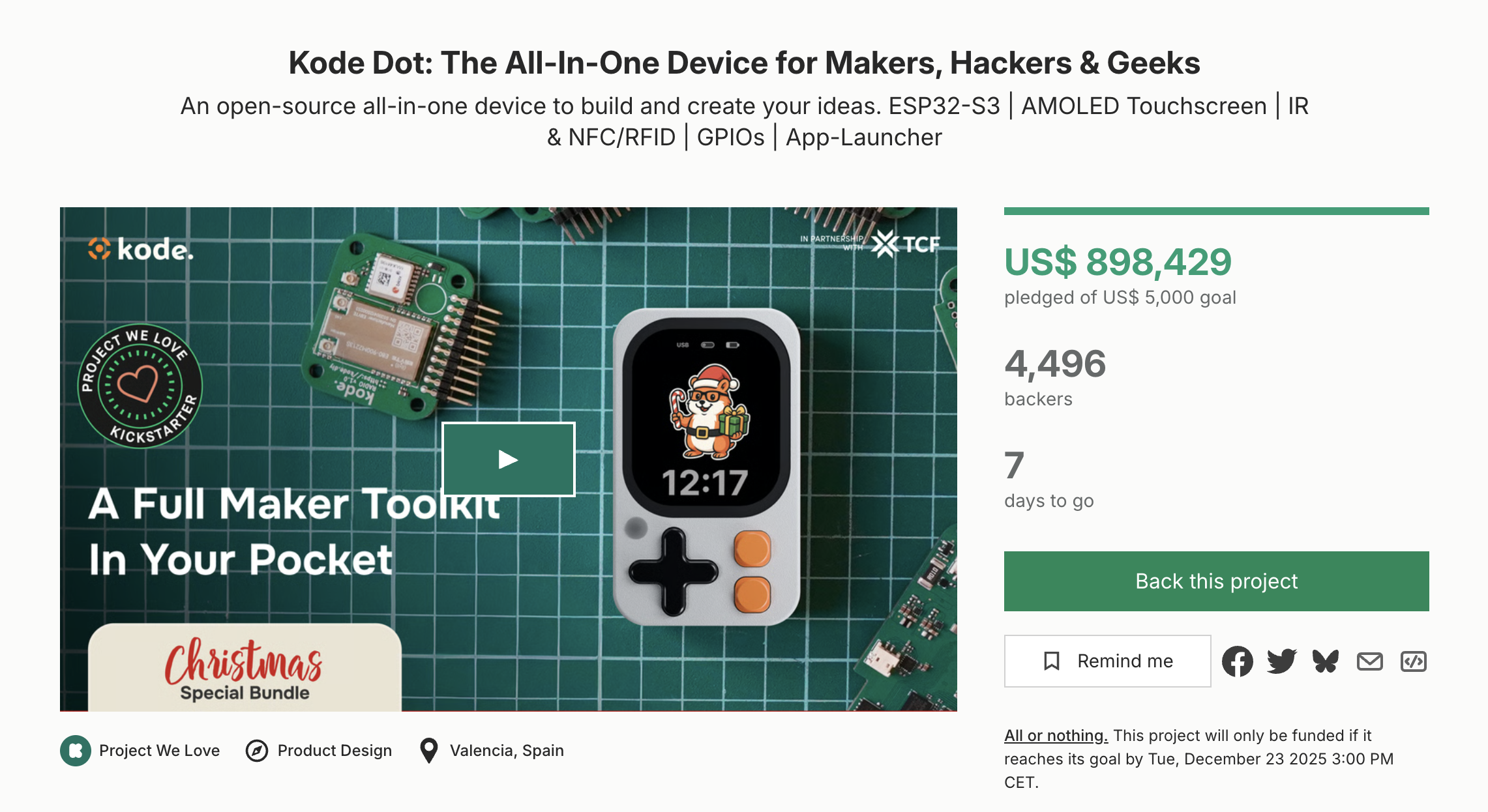 Kode Dot: Open-Source All-in-One Device for Makers : 5 Steps (with ...