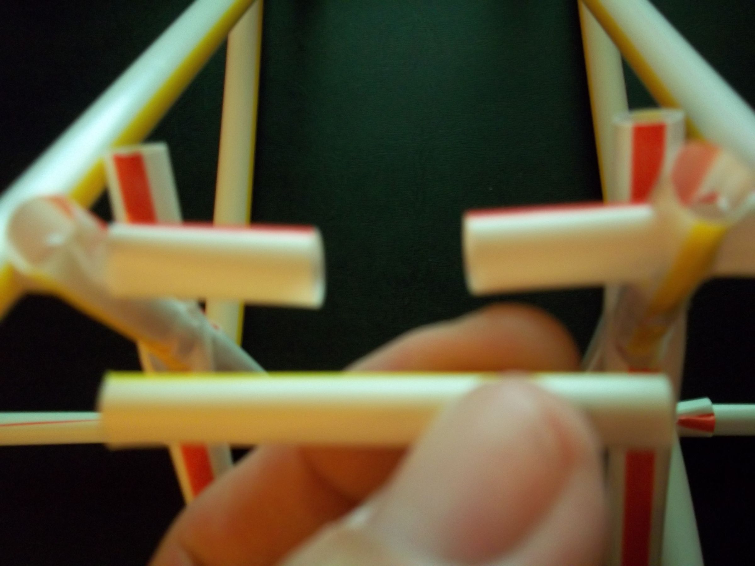 Trebuchet Catapult Using Only Fast Food Straws - Straw Builder Project ...