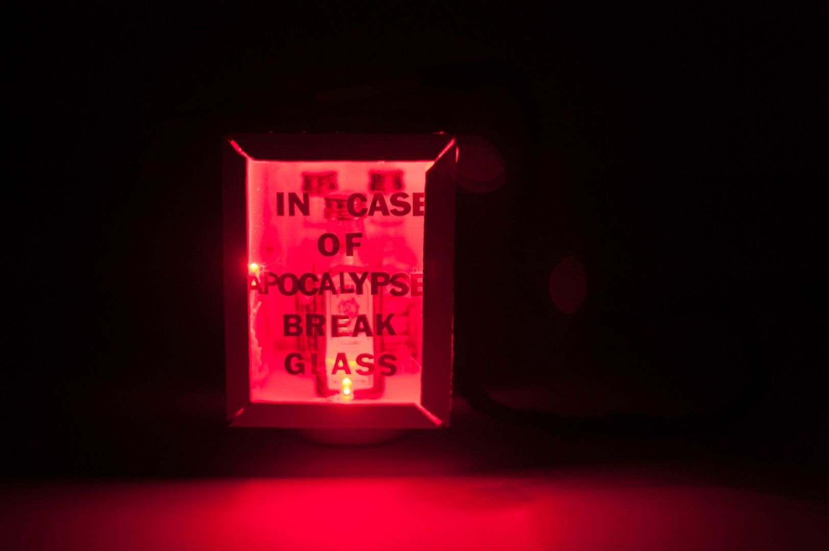 In Case of Apocalypse Break Glass : 8 Steps (with Pictures) - Instructables