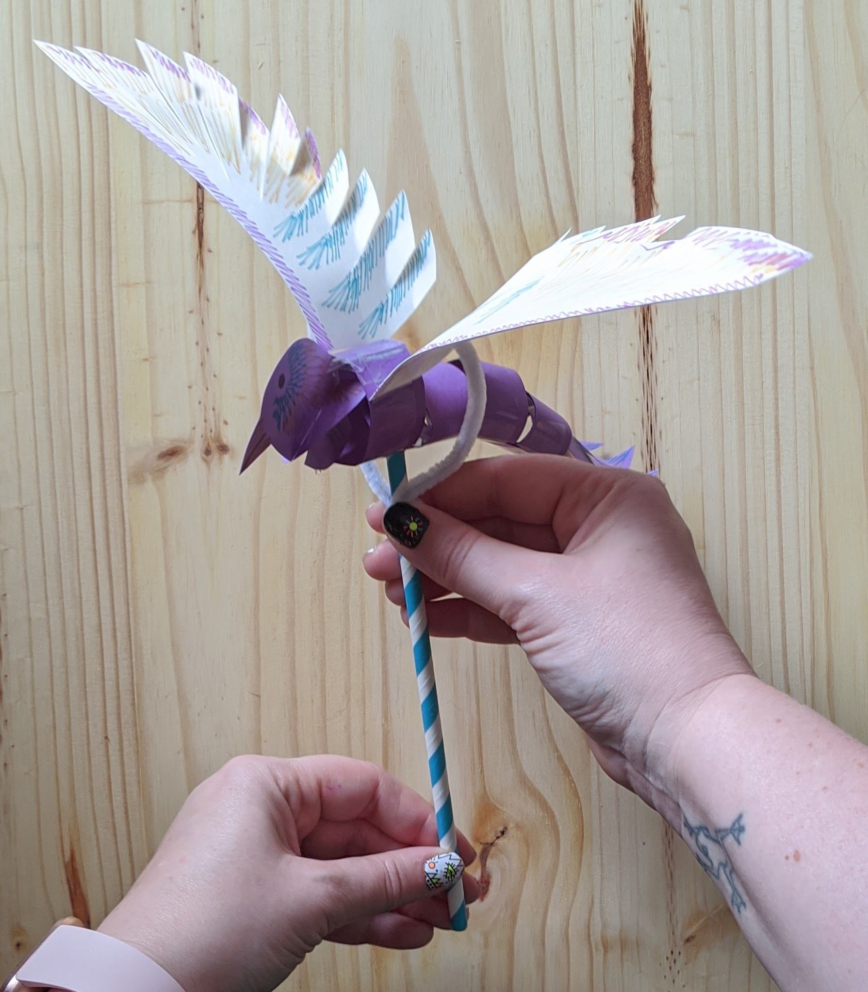 Paper Flying Puppet : 5 Steps (with Pictures) - Instructables