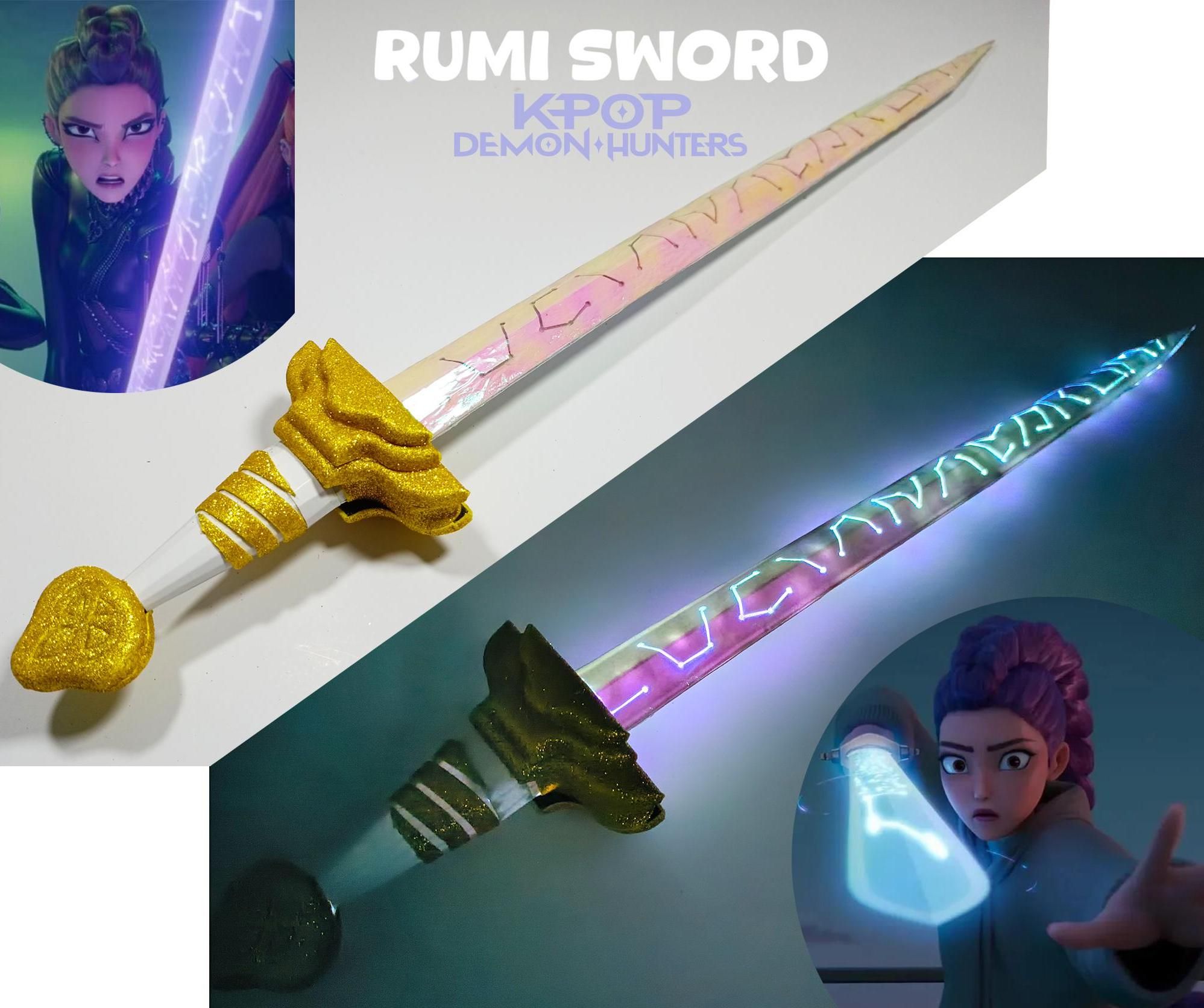 Rumi Sword From K-Pop Demon Hunters : 32 Steps (with Pictures ...