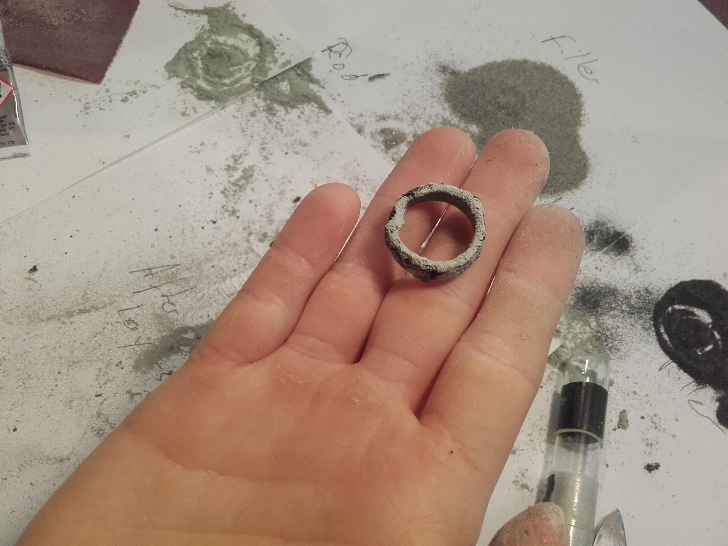 Stonify Anything, Exampe: Ring : 6 Steps - Instructables