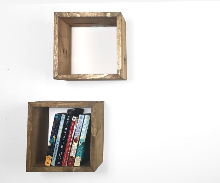 Floating Box Shelves (From One 1 X 8) : 11 Steps (with Pictures ...