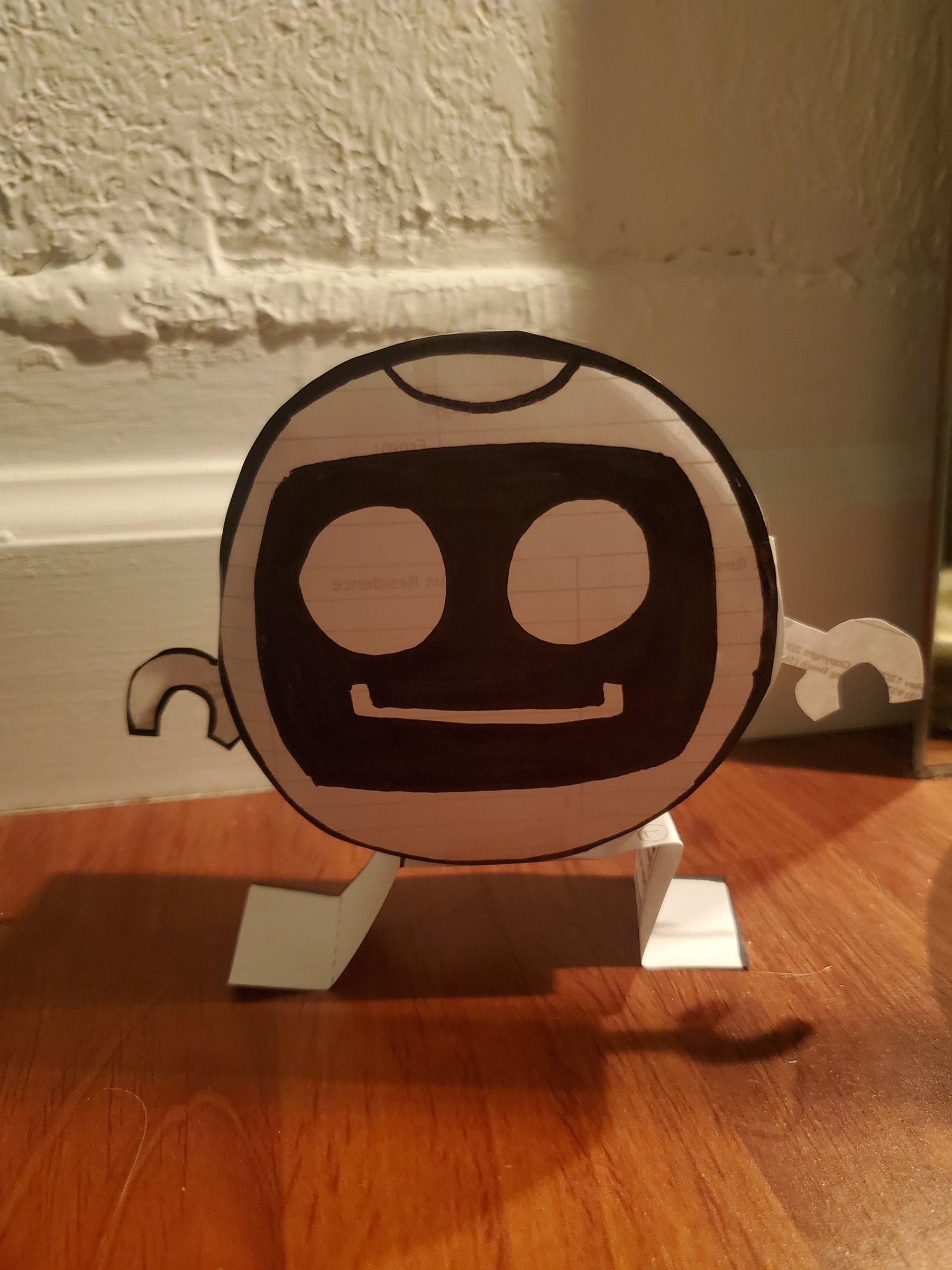 Paper Robot Guy - Kevin : 7 Steps - Instructables