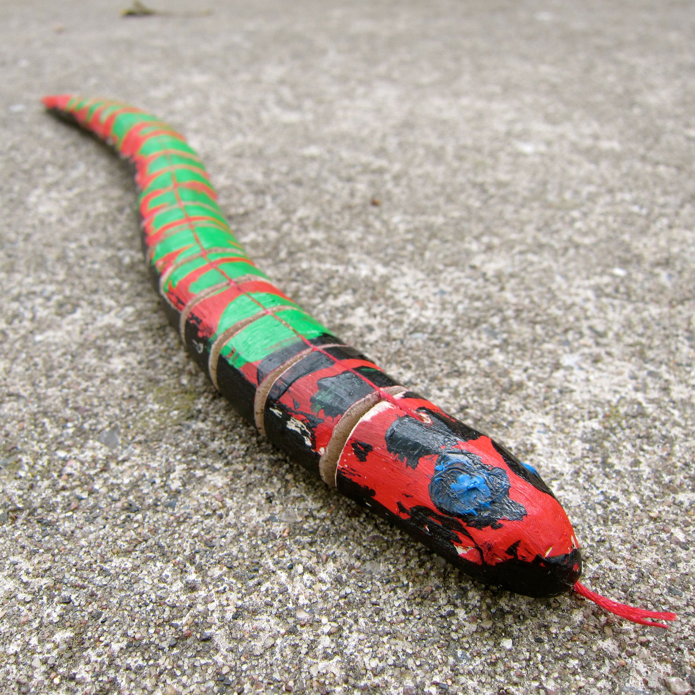 How to Make a Wooden Snake Toy : 6 Steps (with Pictures) - Instructables