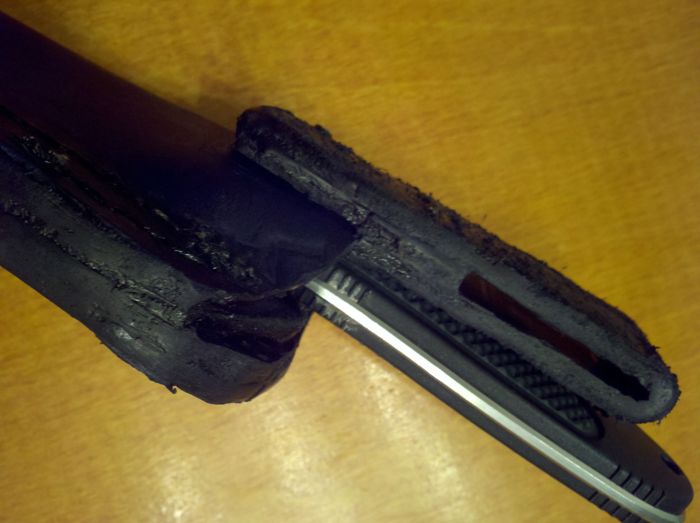 Wet Molding a Leather Knife Sheath : 6 Steps - Instructables