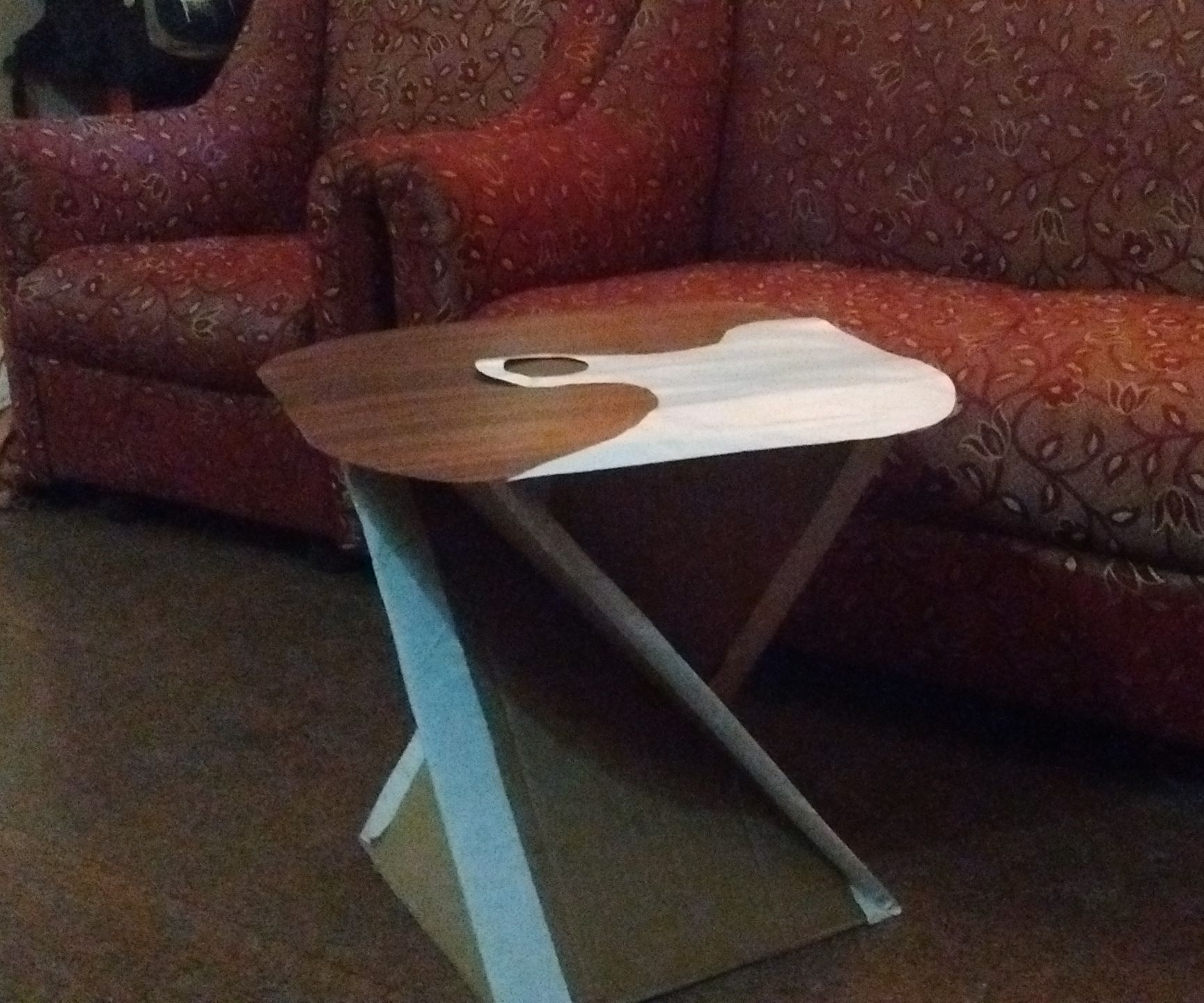 DIY Tea Table From Waste Packing Box : 7 Steps (with Pictures ...