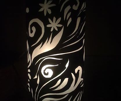 Classy Cylindrcal Paper Lamp : 6 Steps - Instructables