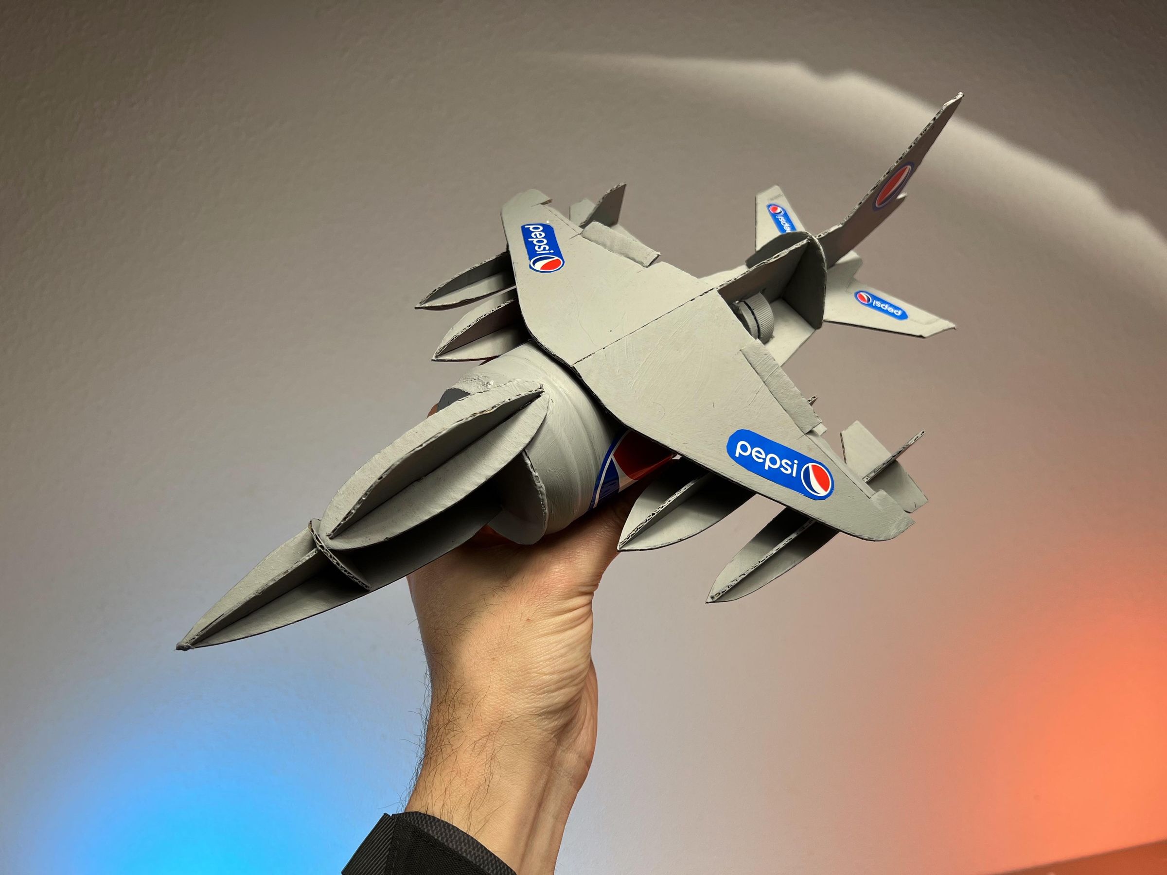 Turn a Pepsi Bottle Into a Harrier Jet! : 4 Steps (with Pictures ...
