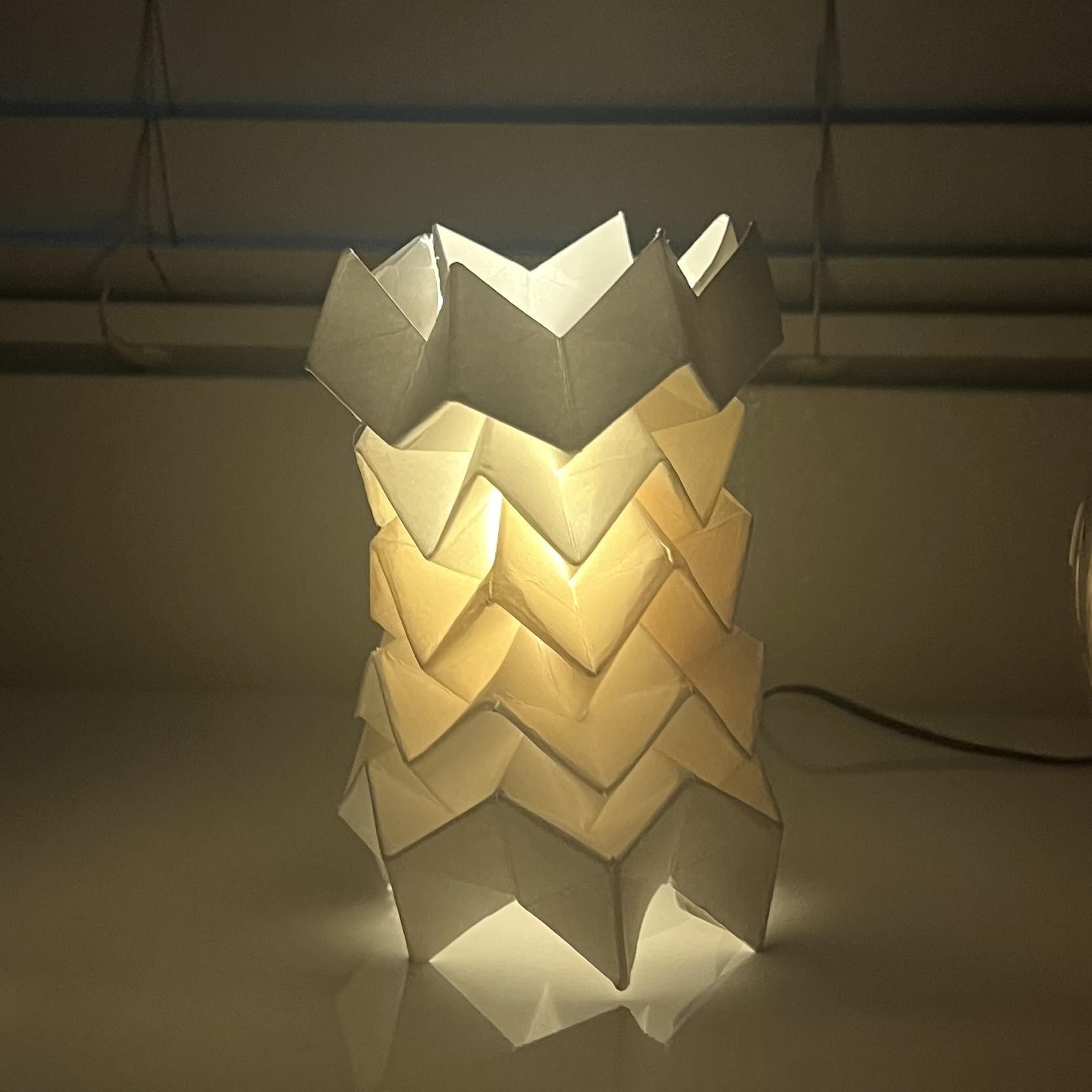 Miura Fold Lantern : 4 Steps (with Pictures) - Instructables
