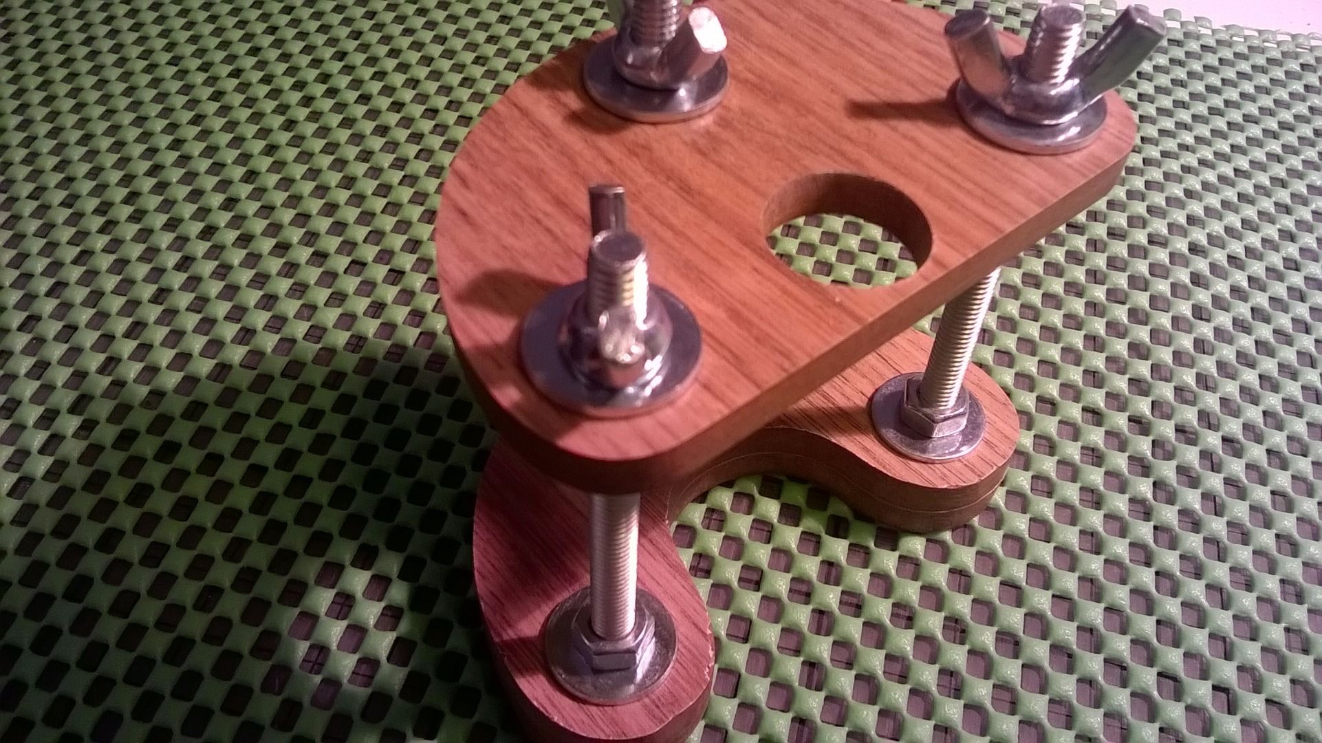 Wooden Precision Mini Router Base for Rotary Tool (with Cardboard ...