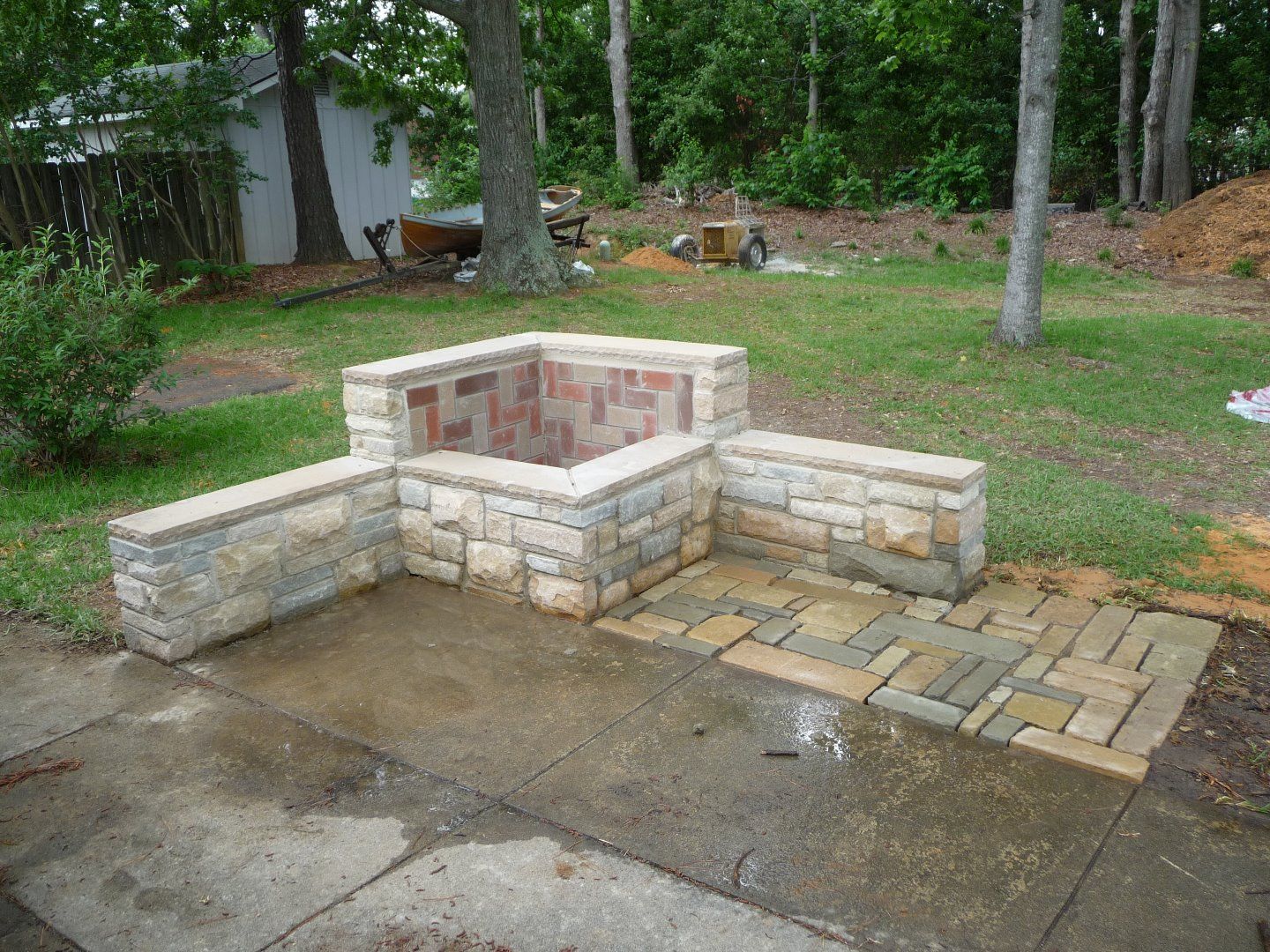 Masonry Fire Pit : 6 Steps (with Pictures) - Instructables